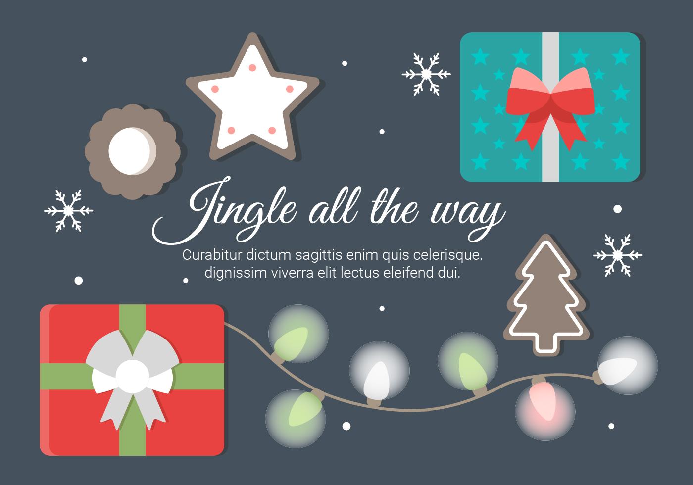 Free Flat Christmas Vector Elements 174348 Vector Art at Vecteezy