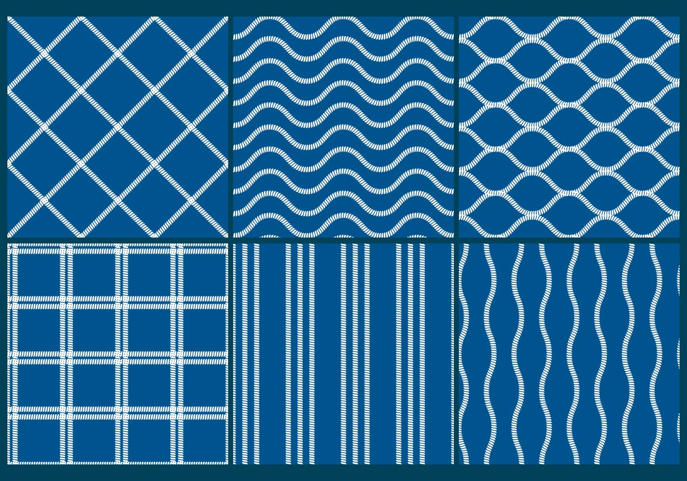Blue Fishing Net Patterns 174541 Vector Art at Vecteezy
