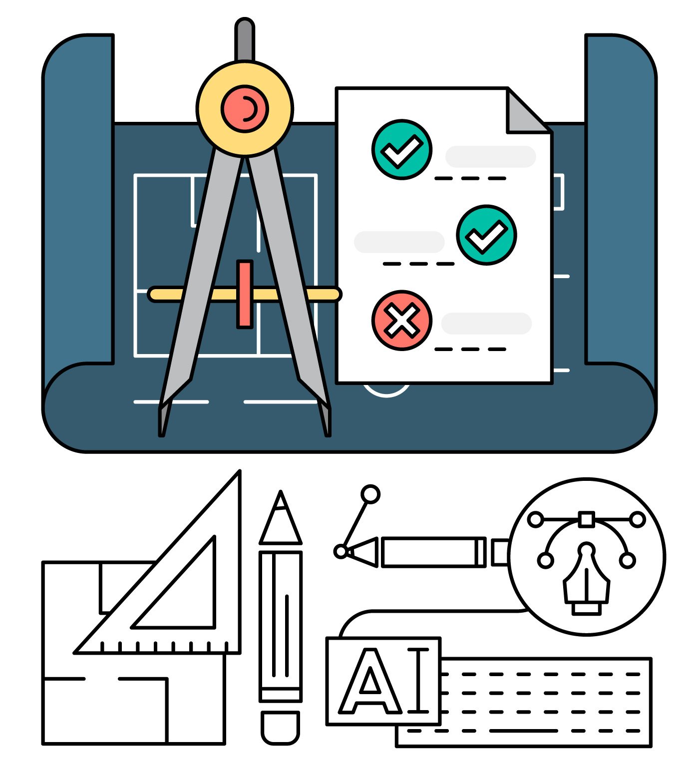 Linear Engineering Vector Icons 174838 Vector Art at Vecteezy Linear Engineering Vector Icons 174838 Vector Art at Vecteezy