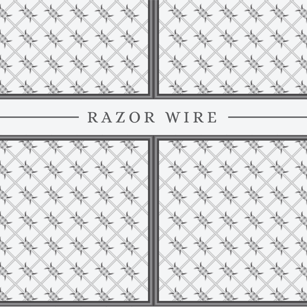 Razor Wire Vector 175079 Vector Art at Vecteezy