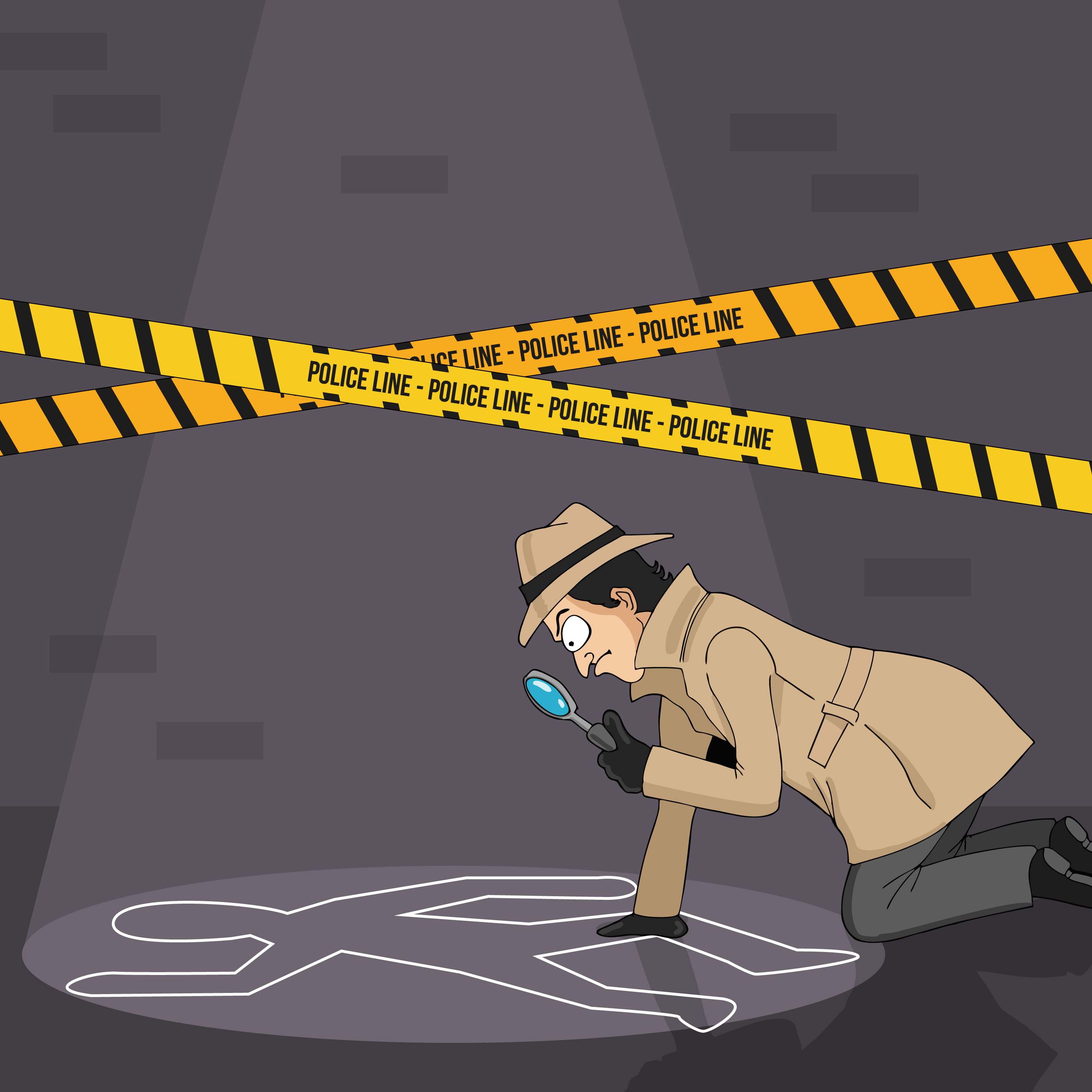 Detective finding on a clue 175172 Vector Art at Vecteezy Detective finding on a clue 175172 Vector Art at Vecteezy