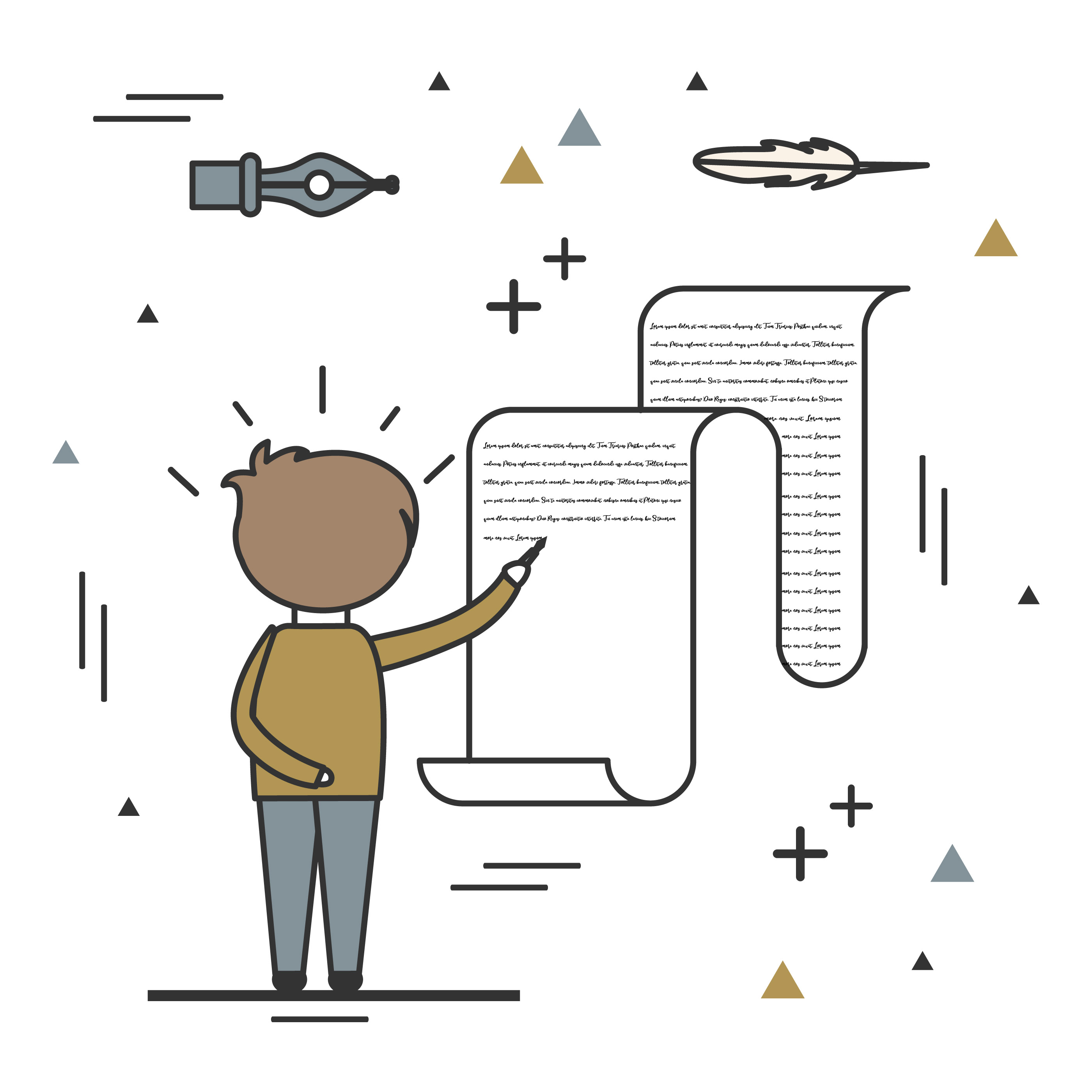 Scribe Vector 175448 Vector Art at Vecteezy