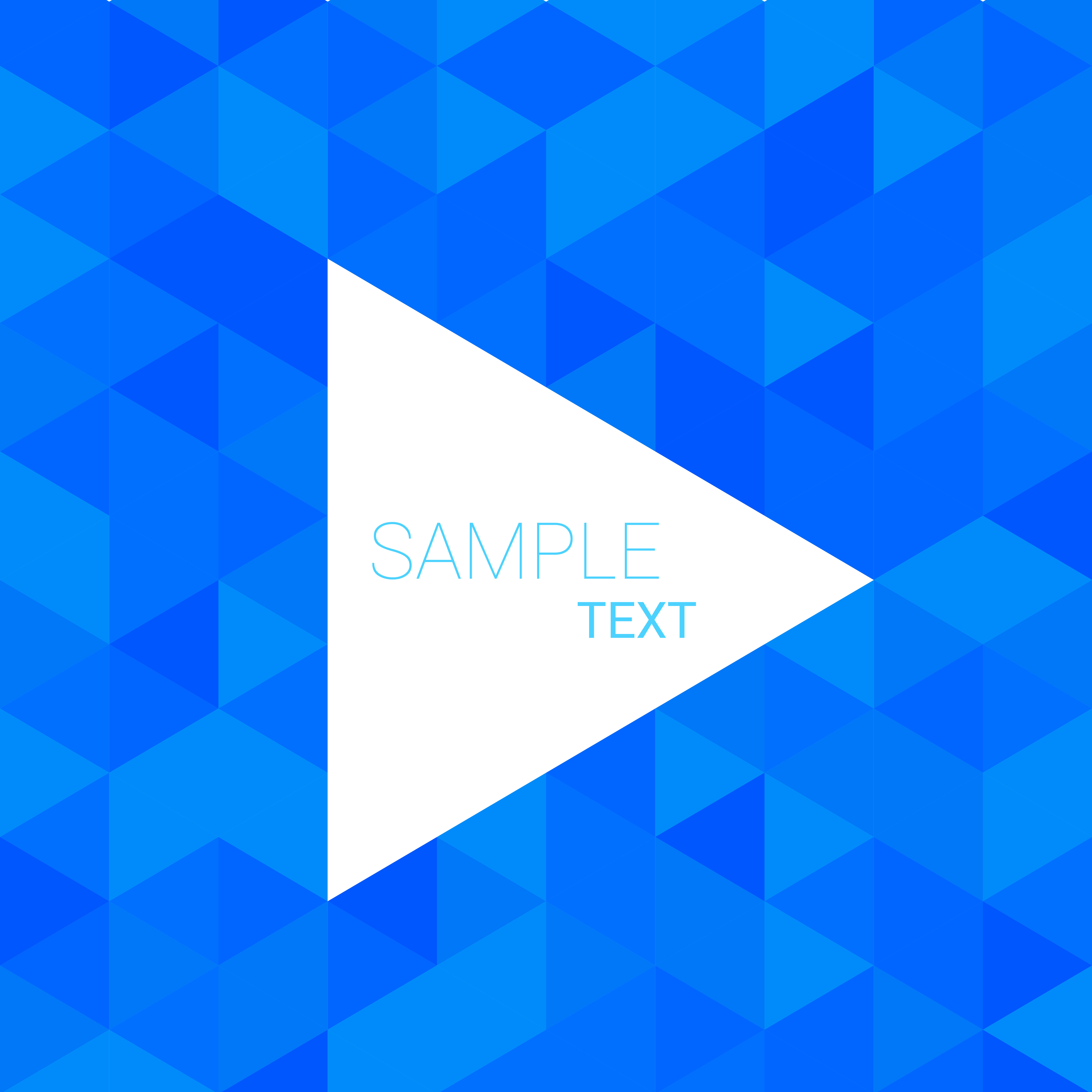 Blue Triangle Pattern Background Download Free Vector Art Stock
