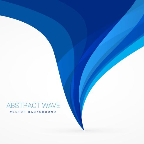 blue wave flowing from bottom to top vector design - Download Free ...