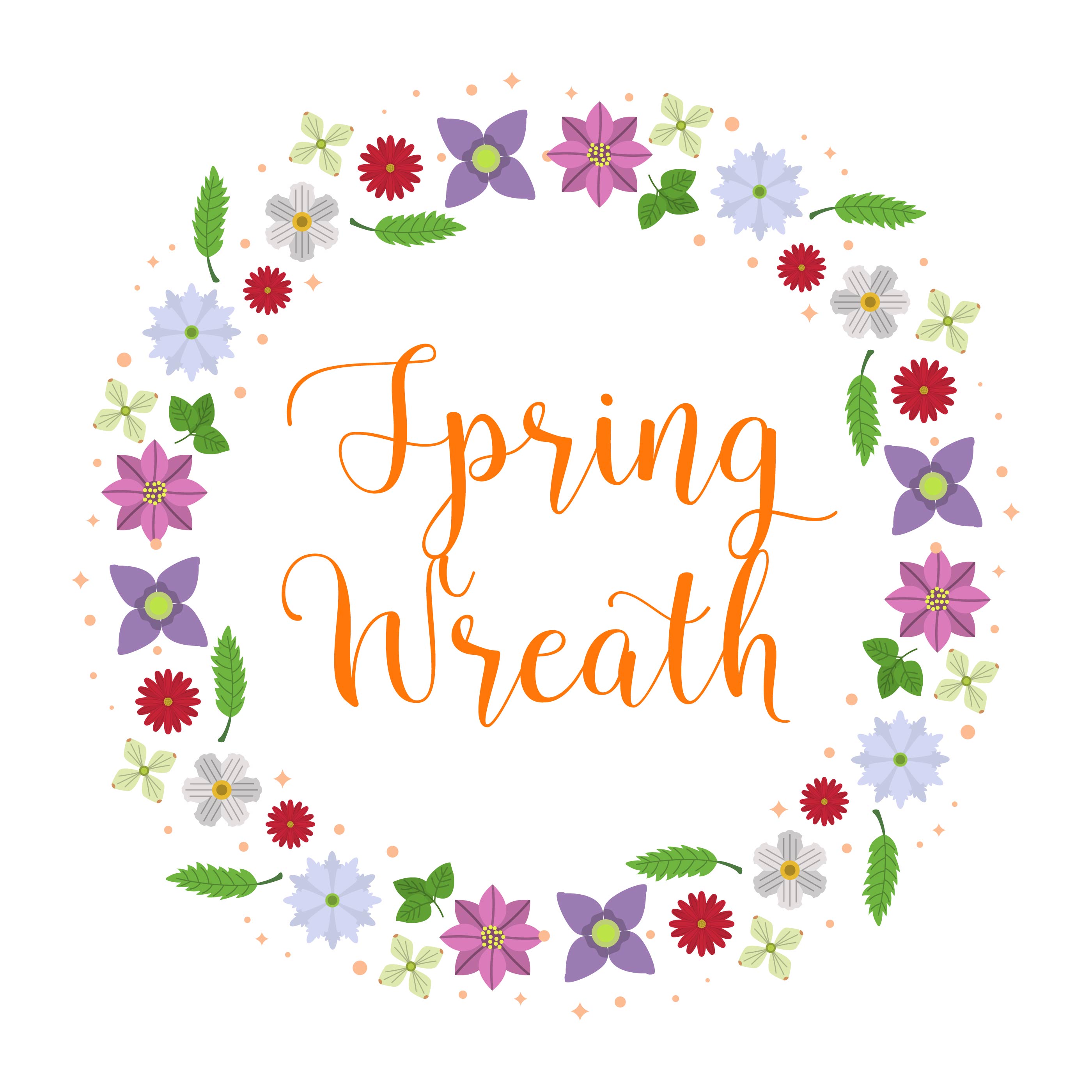 Vector Illustration Of Spring