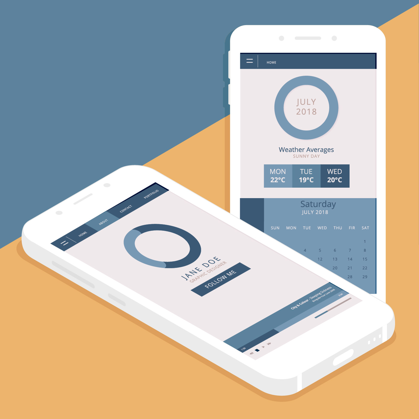 Vector Mobile App GUI 181348 Vector Art at Vecteezy Vector Mobile App GUI 181348 Vector Art at Vecteezy