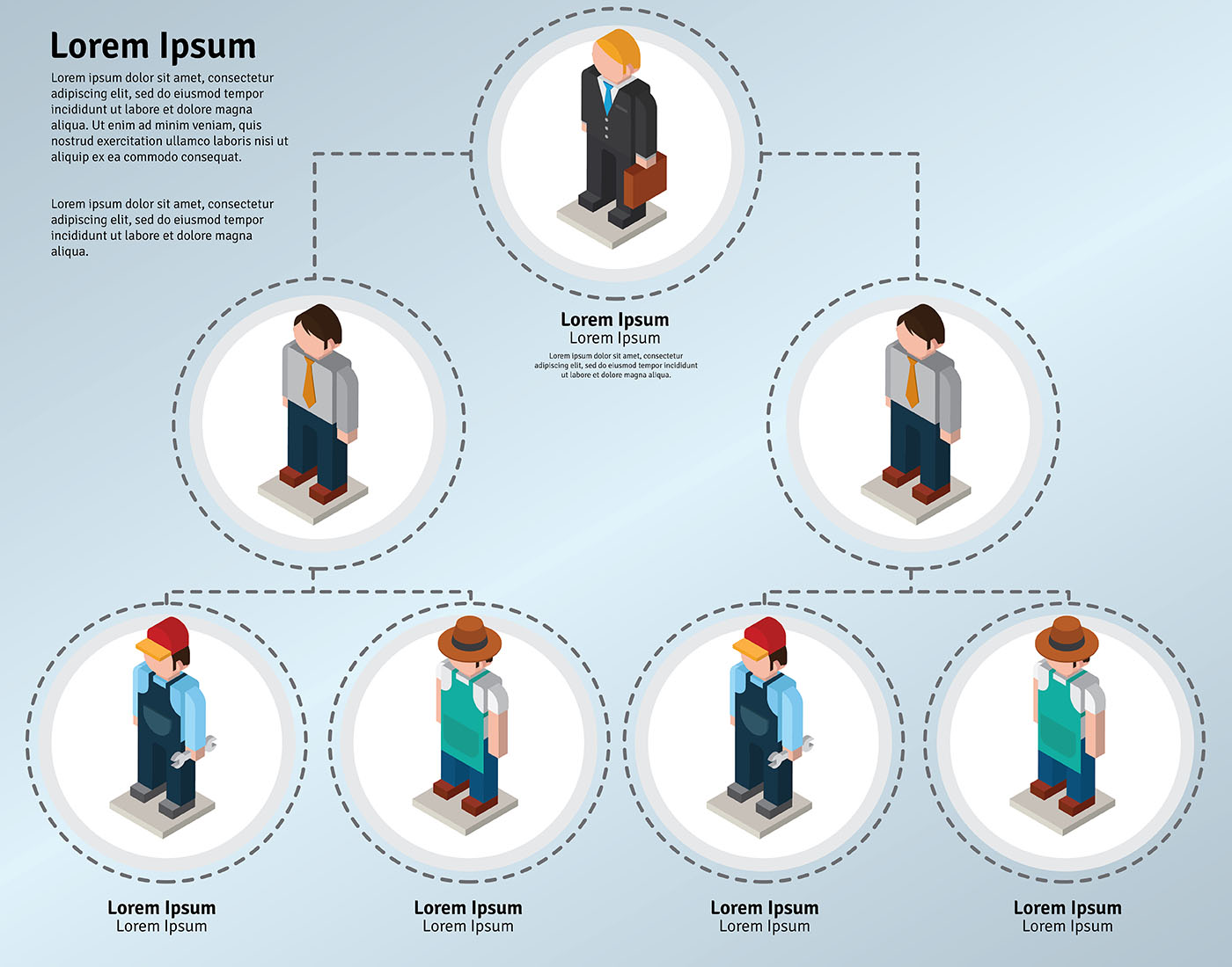 Business Organogram 182606 Vector Art At Vecteezy