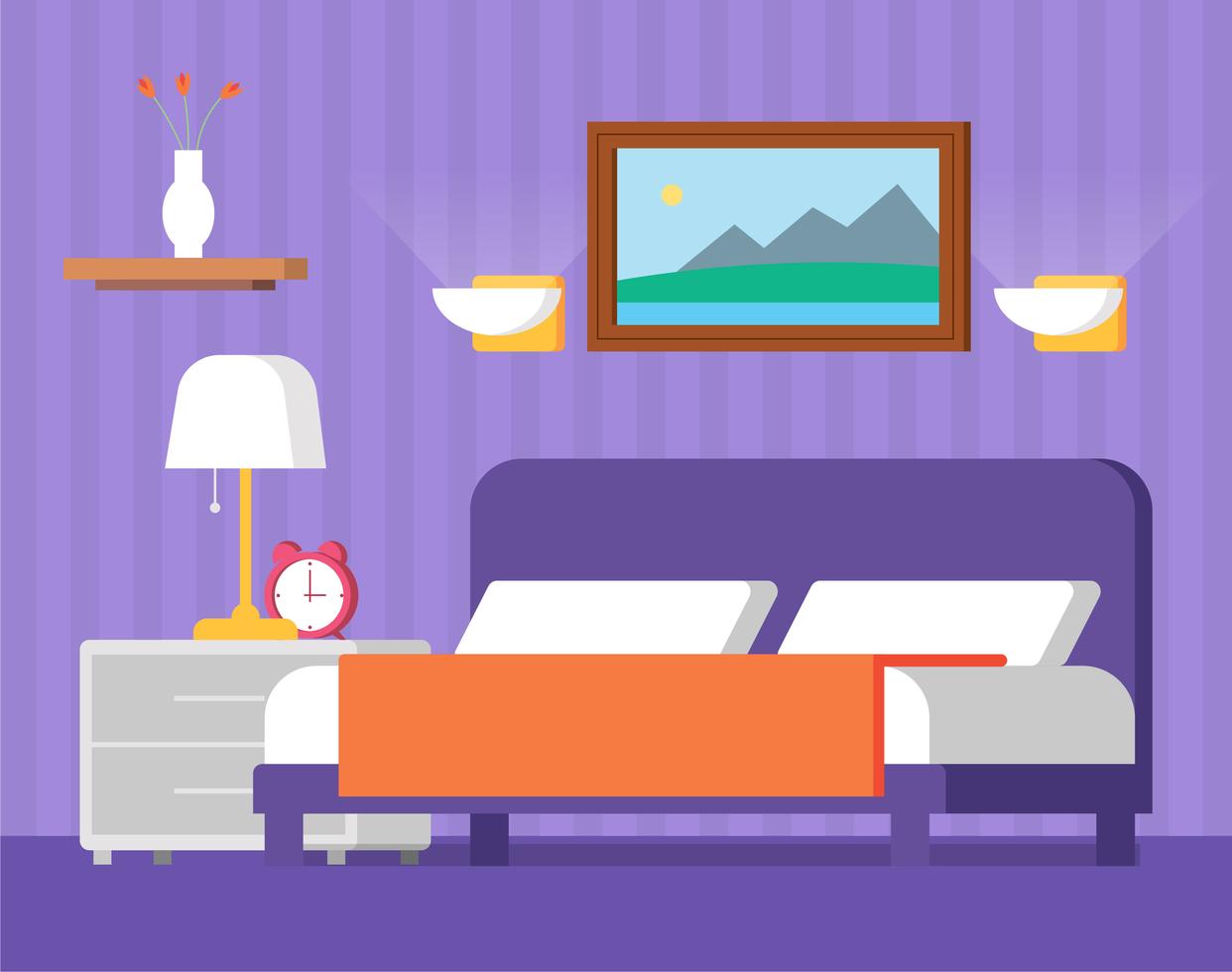 Flat Design Vector Room Design Illustration 183646 Vector Art at Vecteezy Flat Design Vector Room Design Illustration 183646 Vector Art at Vecteezy