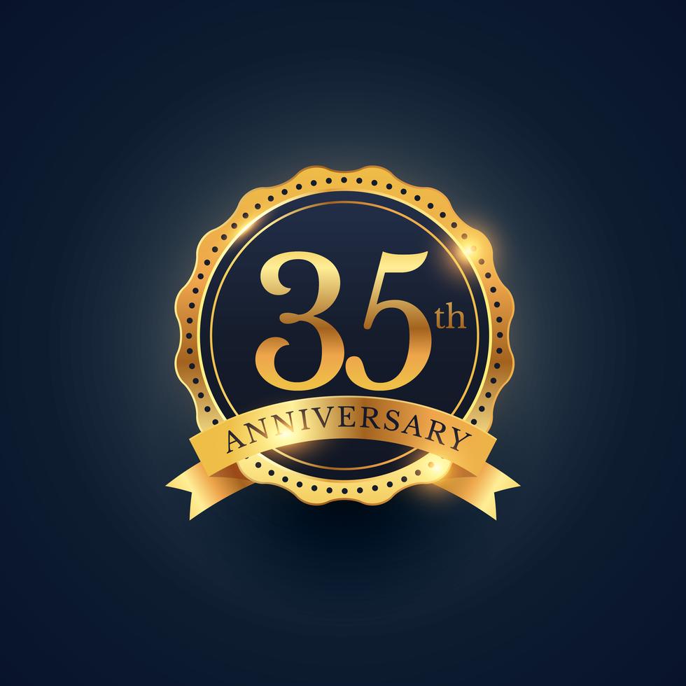 35th Anniversary Celebration Badge Label In Golden Color Download 35th-anniversary-celebration-badge-label-in-golden-color-download