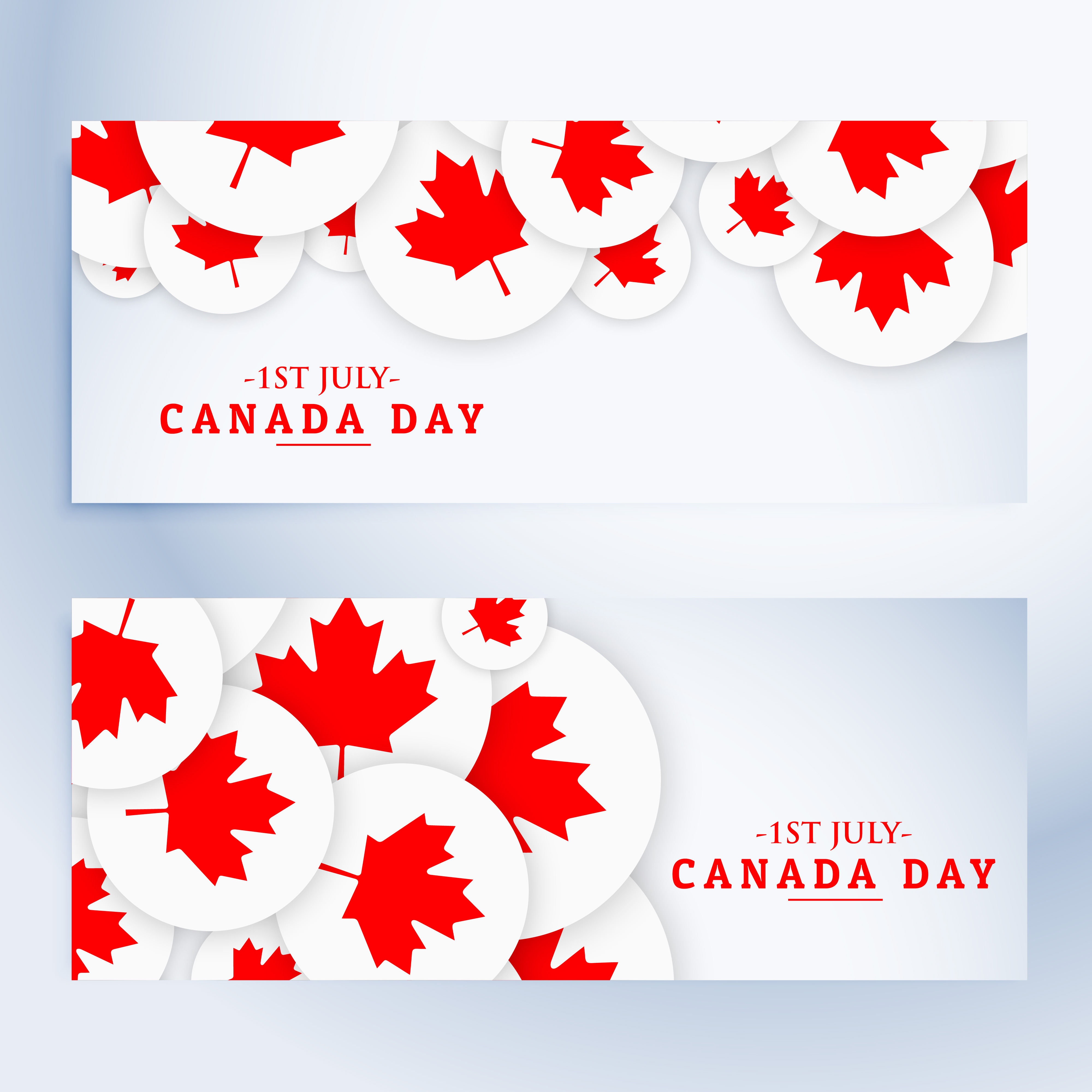 Set Of Canada Day Banners Download Free Vector Art Stock Graphics set-of-canada-day-banners-download-free-vector-art-stock-graphics