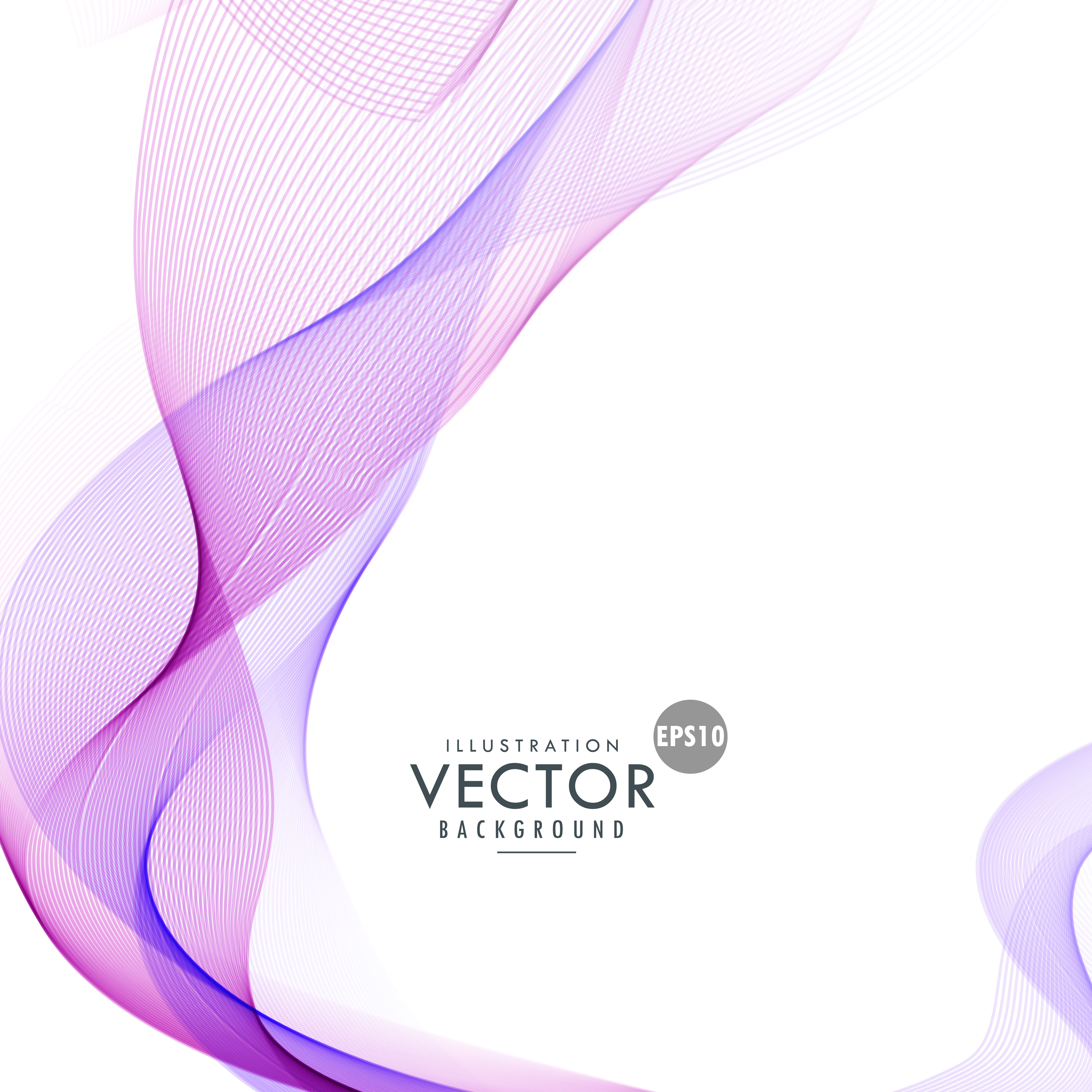 purple abstract flowing wave background - Download Free Vector Art ...