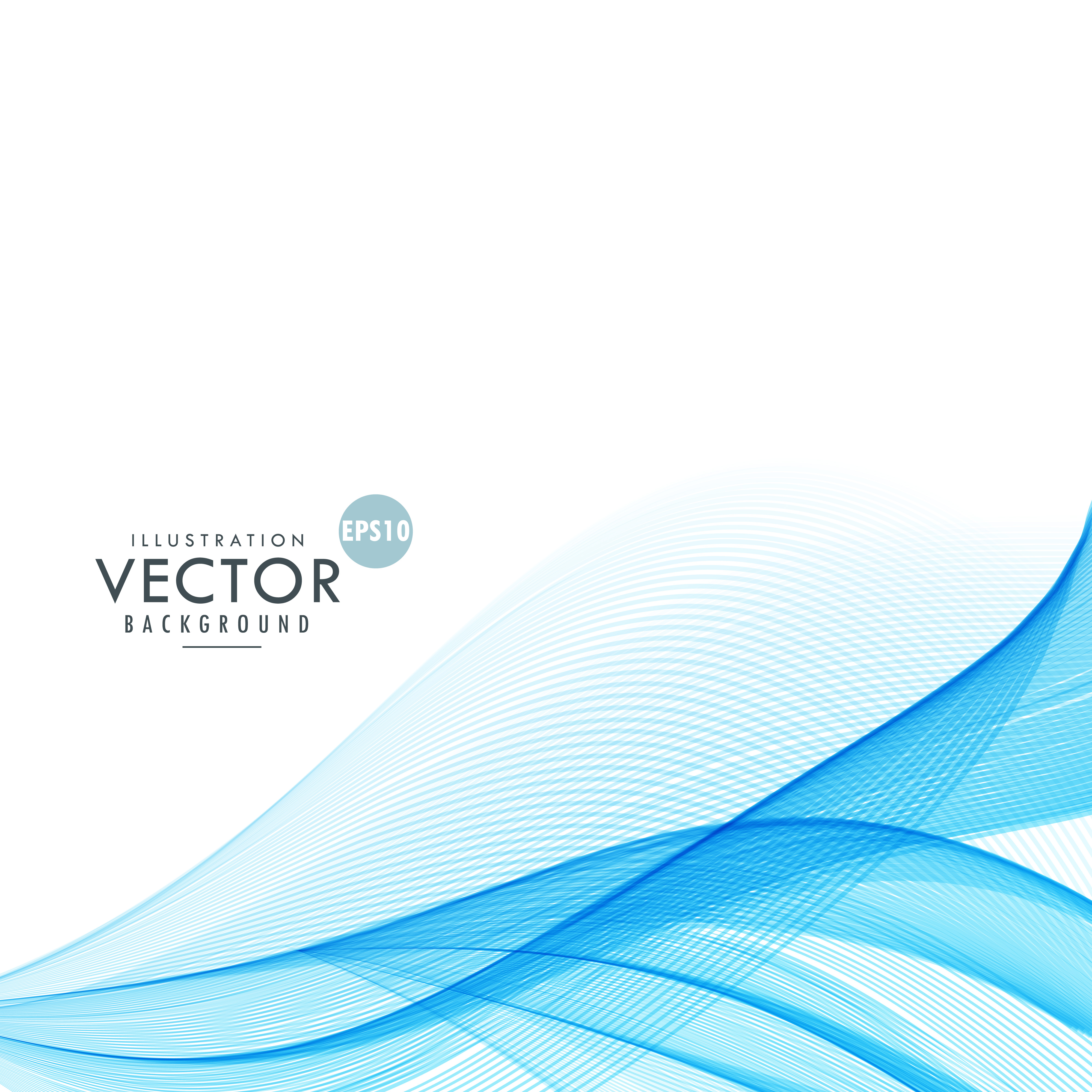 Modern Abstract Blue Line Wave Background Download Free Vector Art