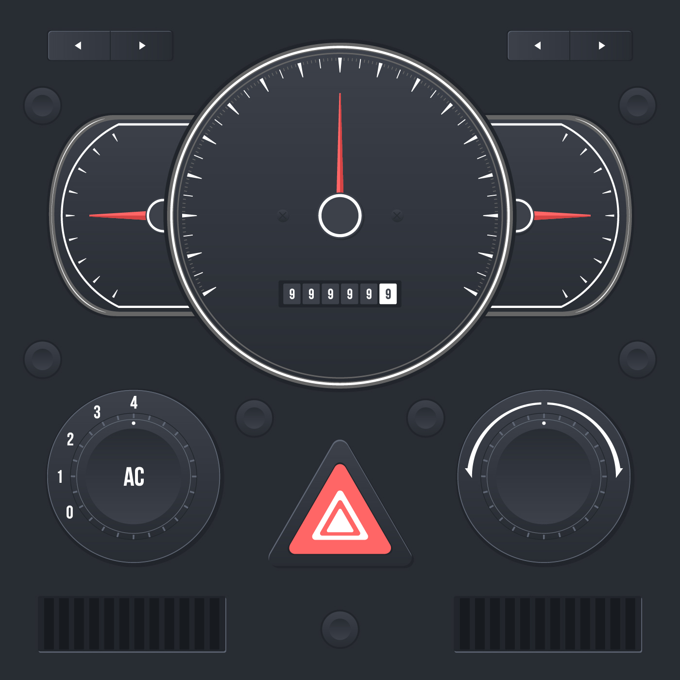 Realistic Car Dashboard UI Vector 191301 Vector Art at Vecteezy Realistic Car Dashboard UI Vector 191301 Vector Art at Vecteezy