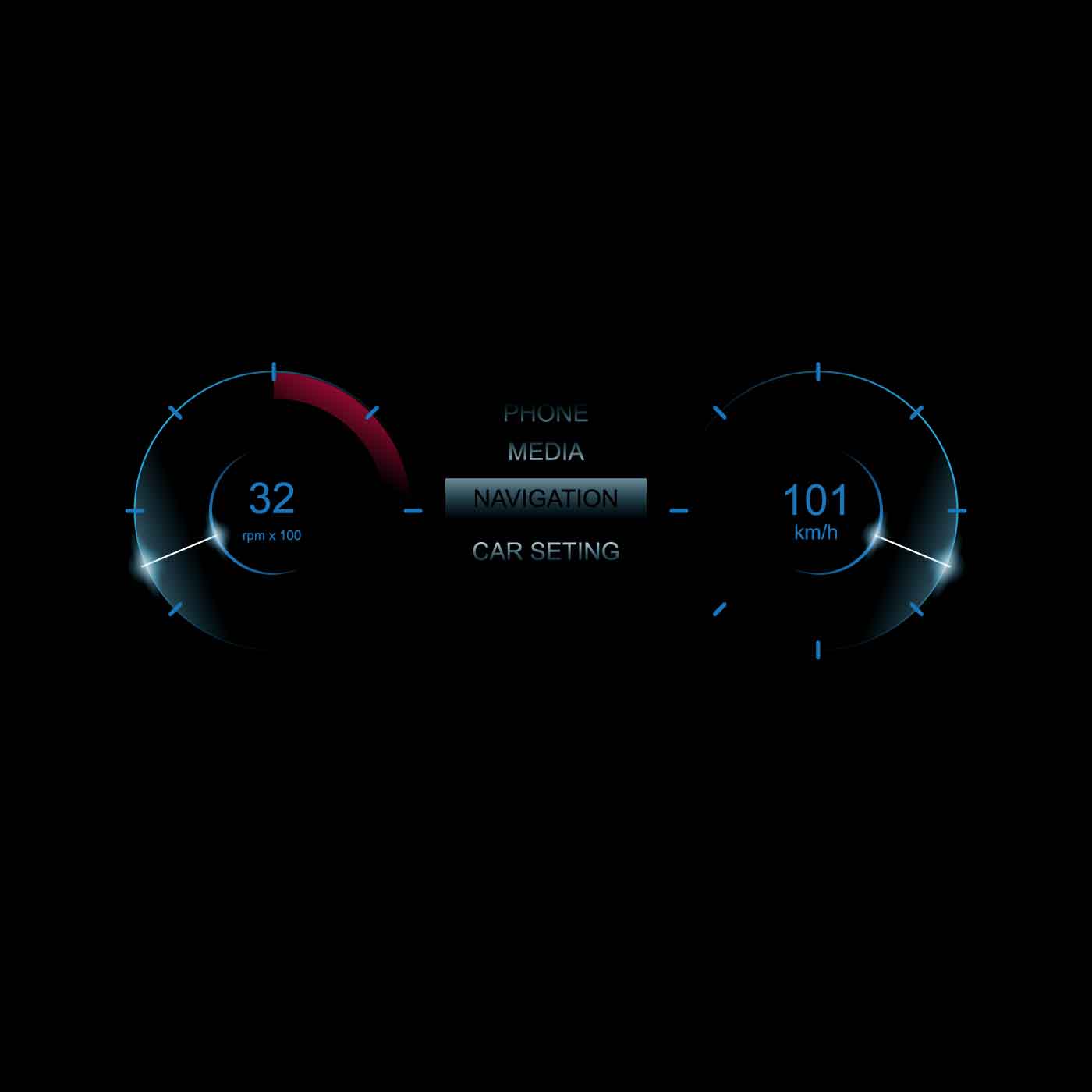 Coche Dashboard UI Illustration Vector 191313 Vector en Vecteezy Coche Dashboard UI Illustration Vector 191313 Vector en Vecteezy