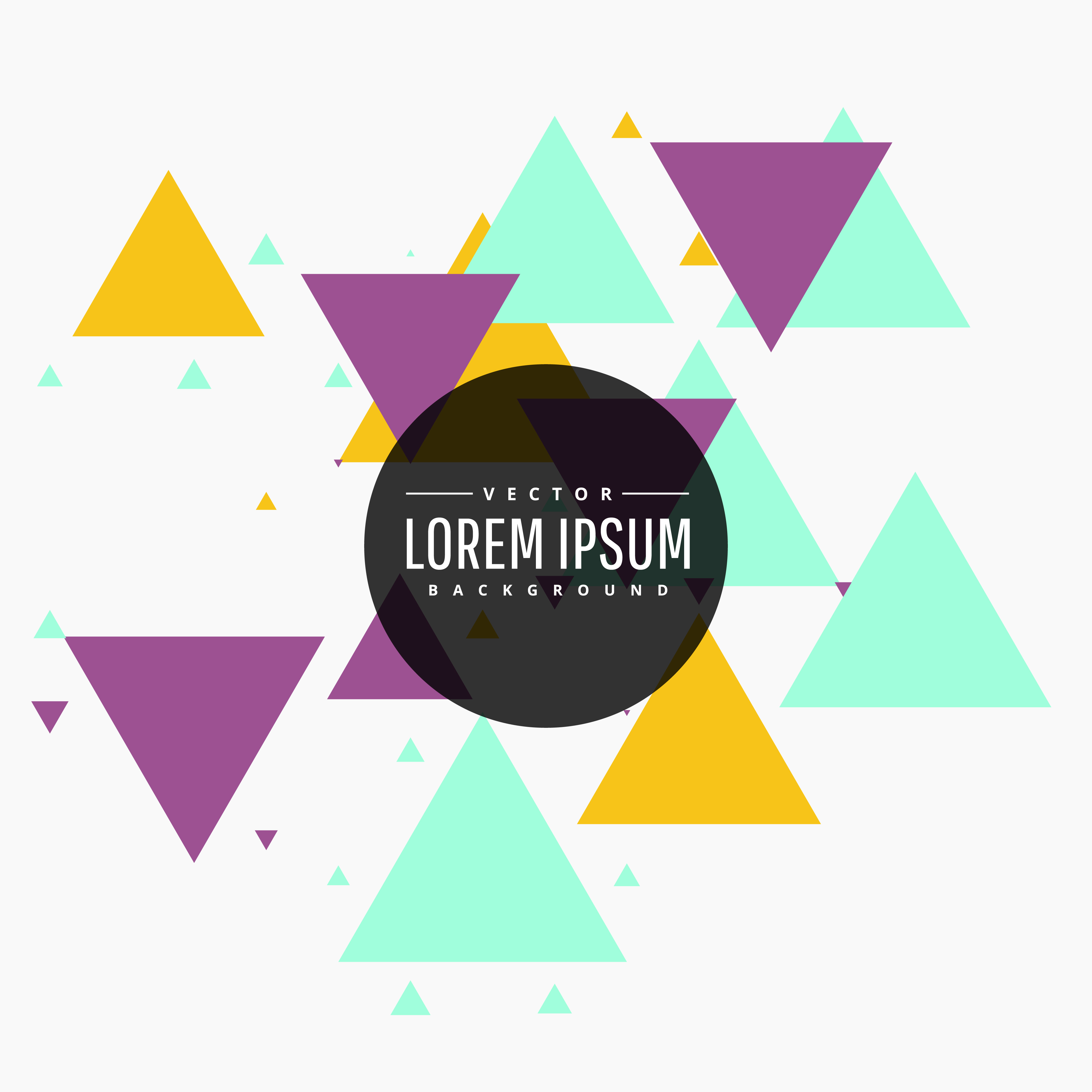 Colorful Abstract Triangle Background Design Download Free Vector Art