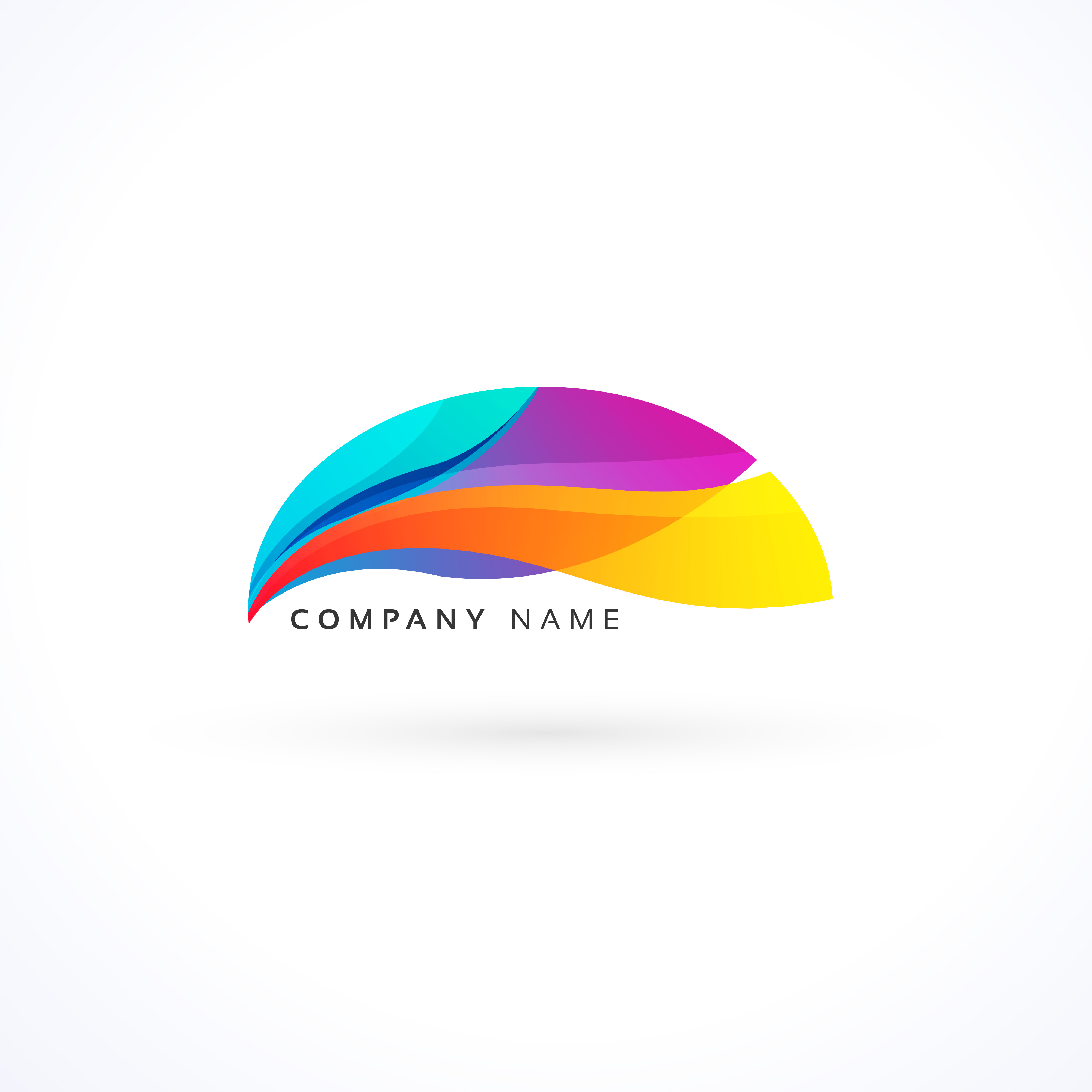 vibrant wavy logo concept - Download Free Vector Art, Stock Graphics ...