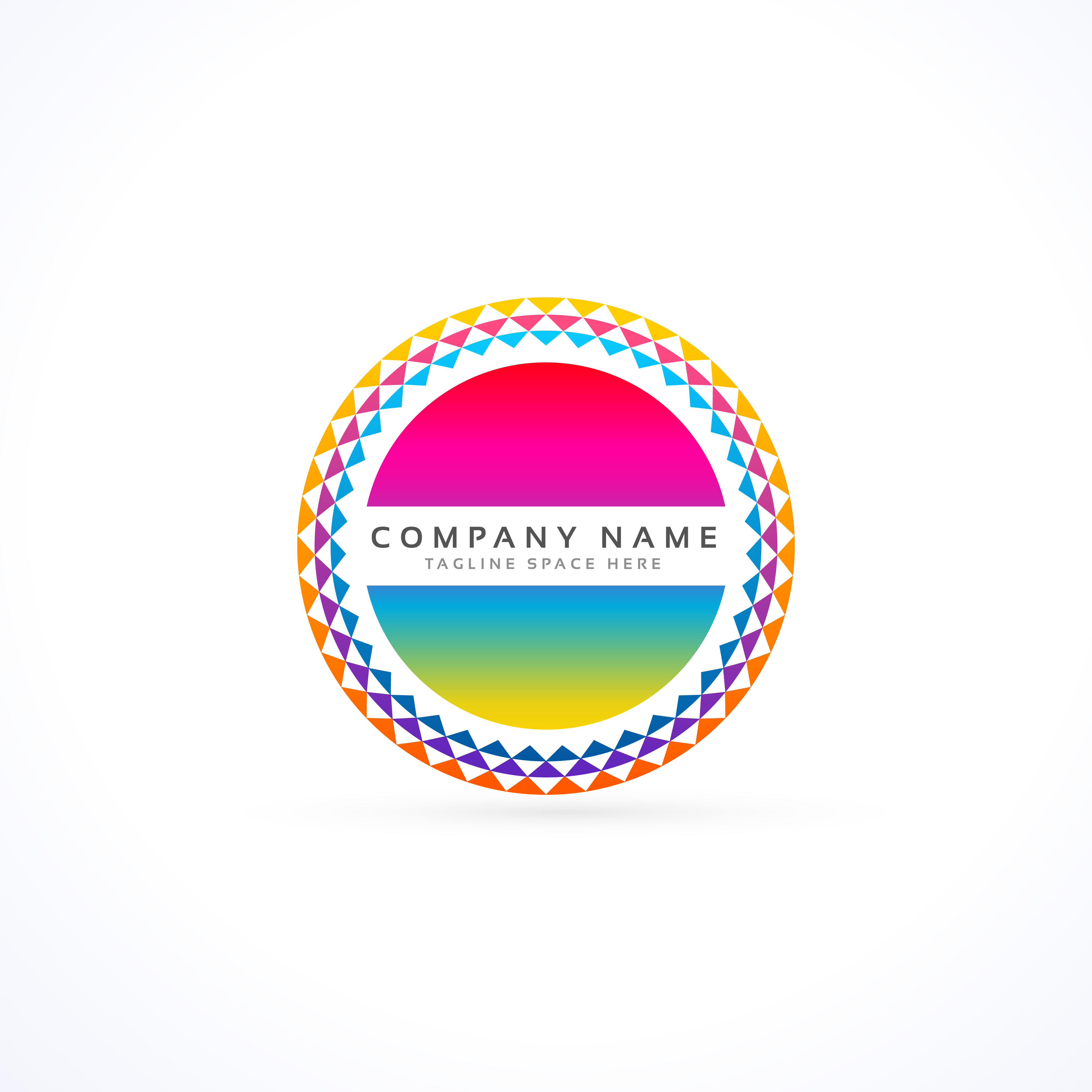 abstract vibrant logo design concept - Download Free Vector Art, Stock ...