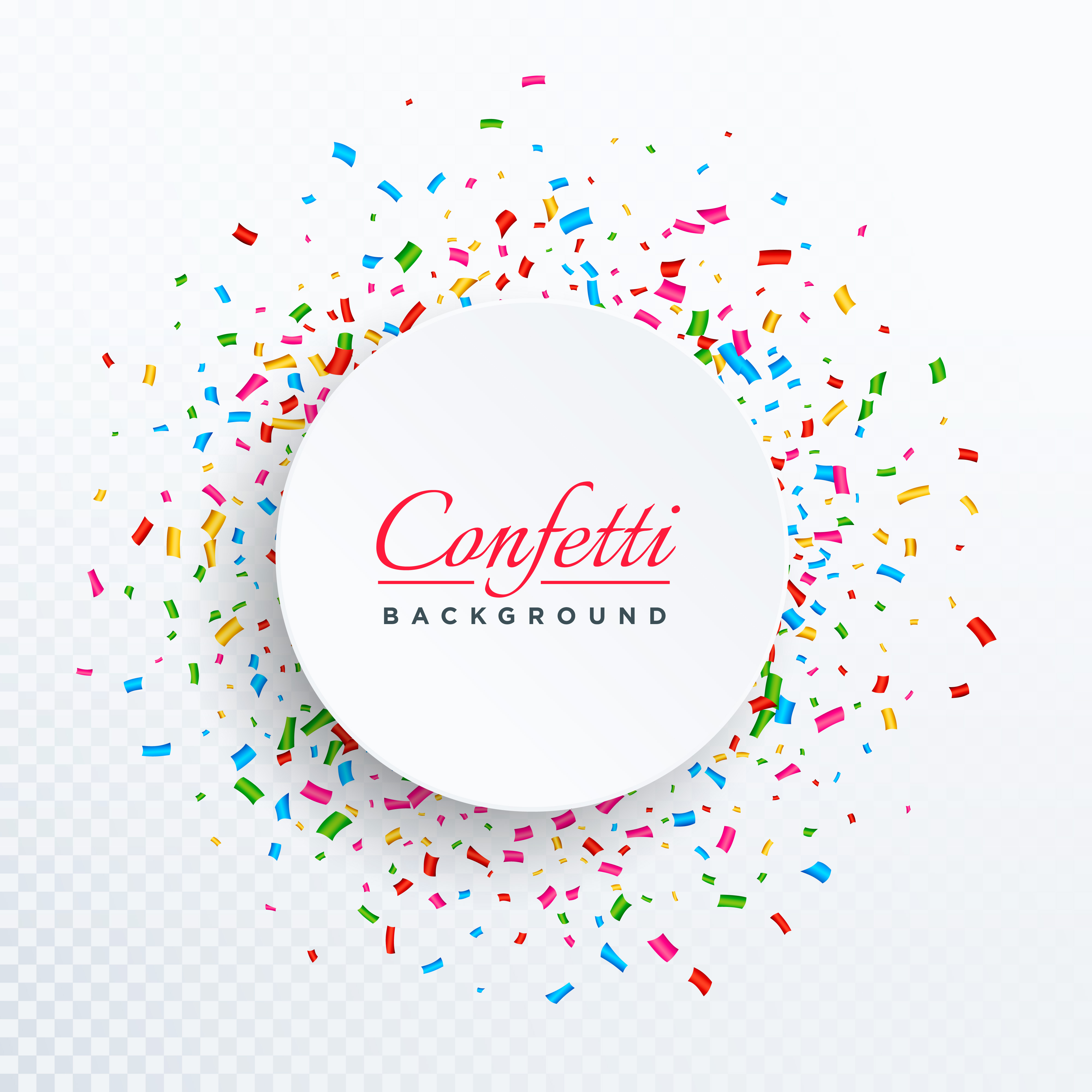 Cool Vector Confetti Photographs