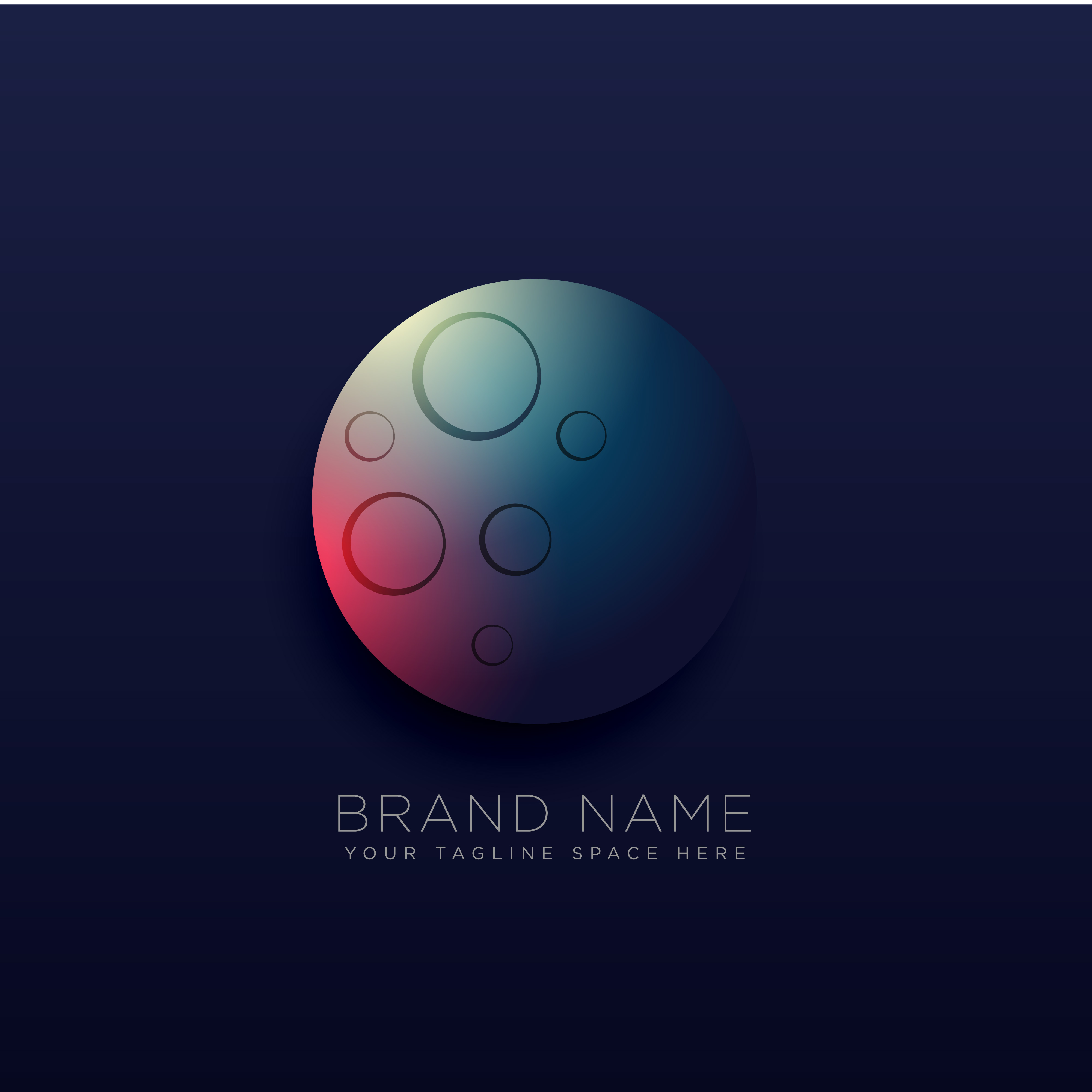 planet logo design with light effect - Download Free Vector Art, Stock ...
