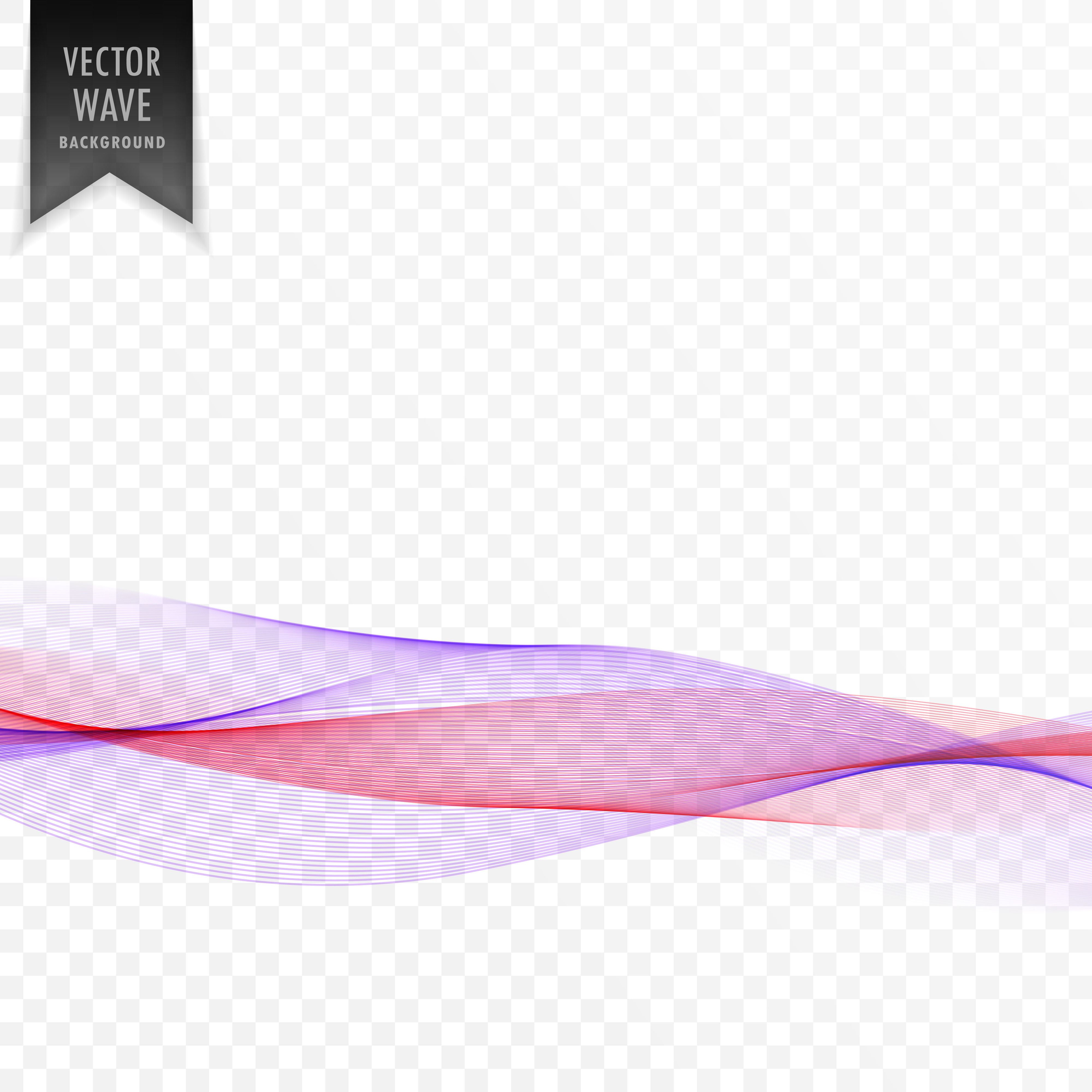 abstract transparent smooth pink wave background - Download Free Vector ...