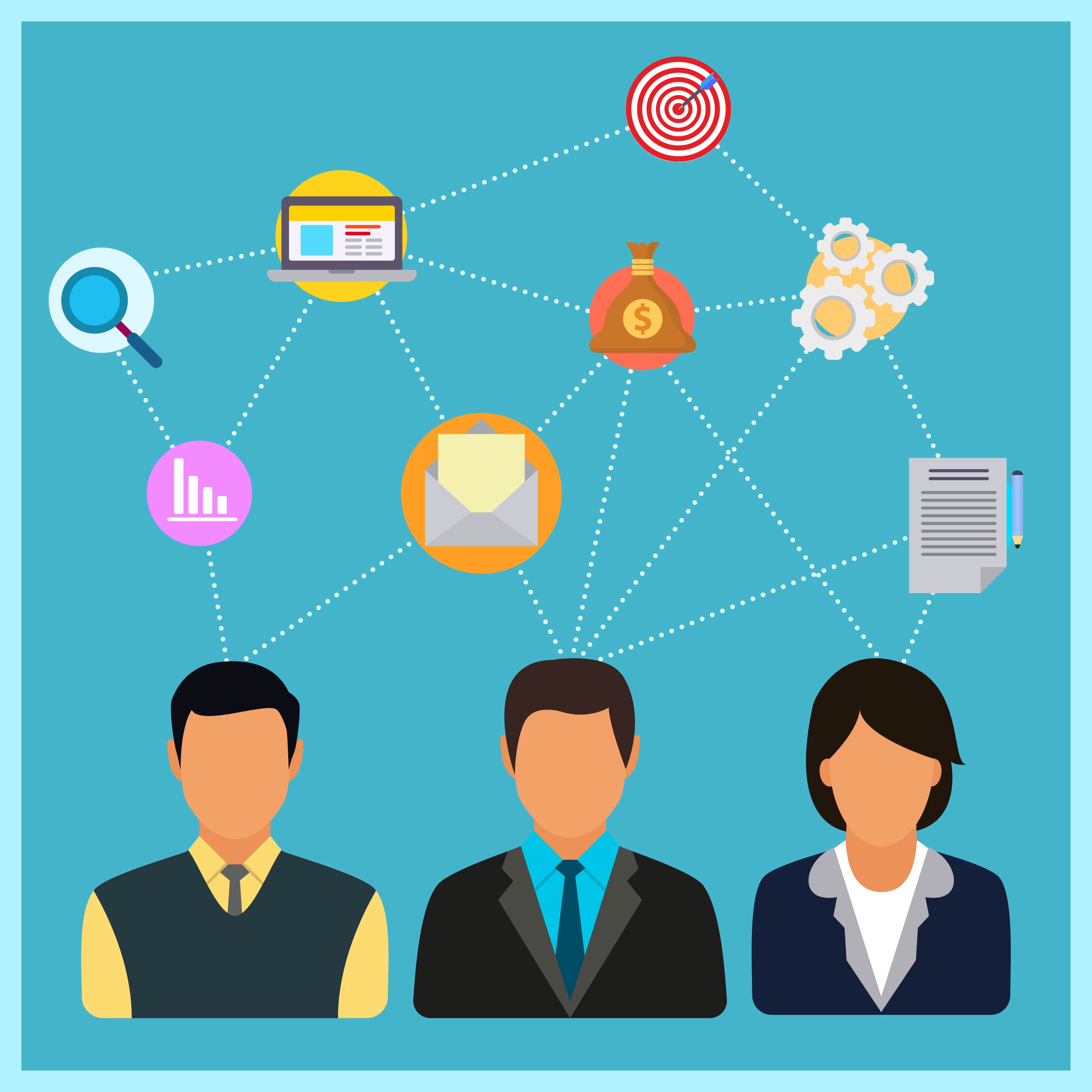 Flat Business Brainstorming Vector Illustration 202727 Vector Art at ... Flat Business Brainstorming Vector Illustration 202727 Vector Art at ...