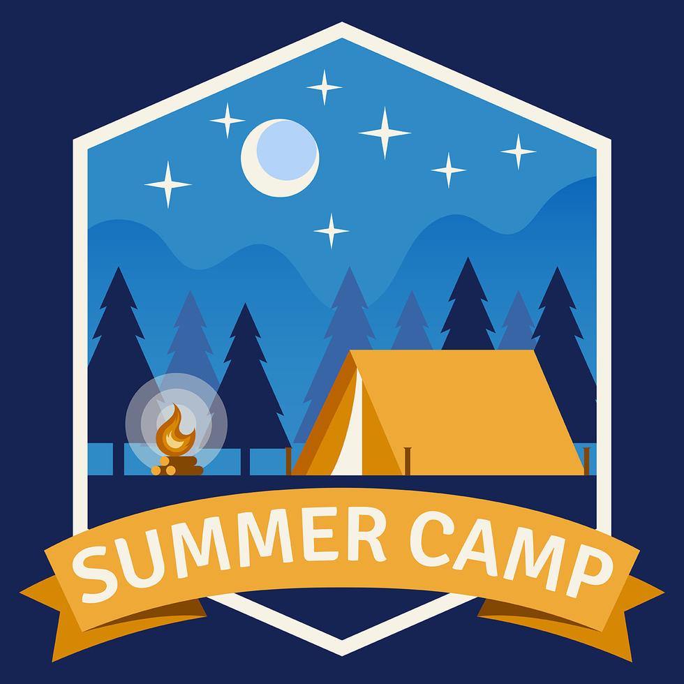 Summer Camp Patch 210825 Vector Art At Vecteezy