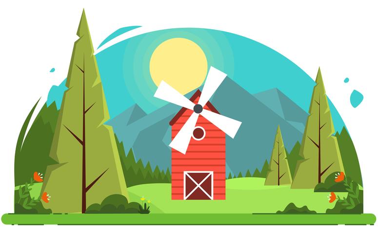 Vector Colourful Landscape Illustration 217365 Vector Art at Vecteezy Vector Colourful Landscape Illustration 217365 Vector Art at Vecteezy
