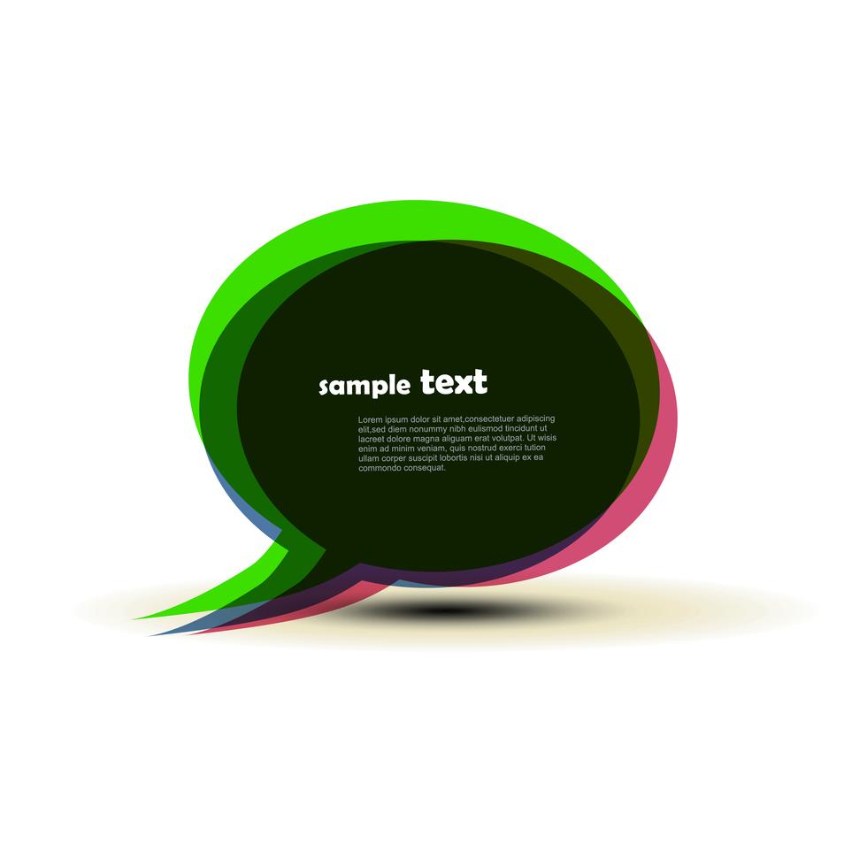 vector speech bubble 219960 Vector Art at Vecteezy