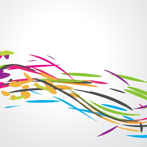 Abstract colorful wave design 220122 Vector Art at Vecteezy