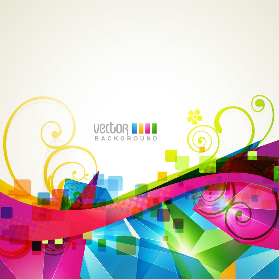 abstract wave 221068 Vector Art at Vecteezy