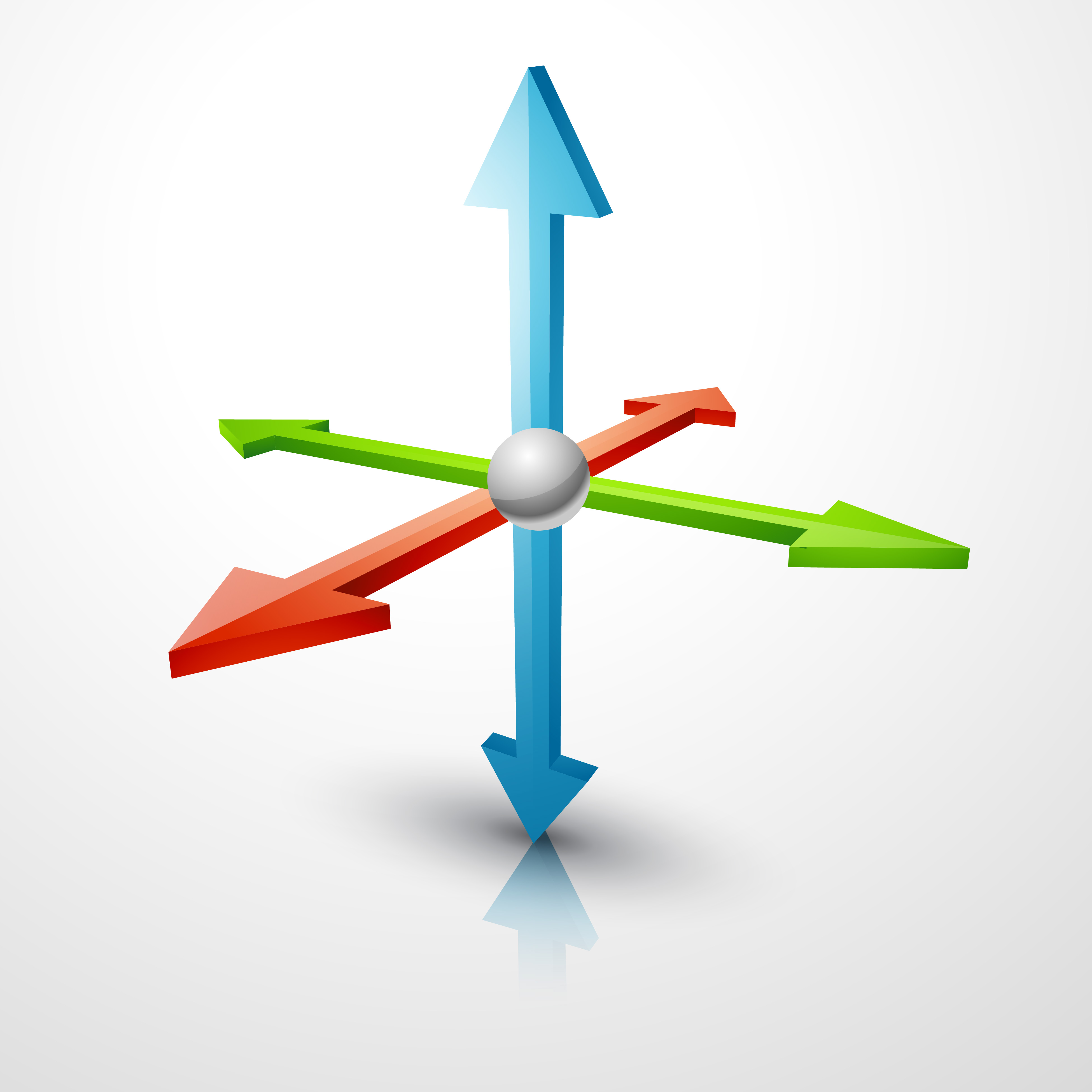 3d Coordinates Axis 221460 Vector Art At Vecteezy