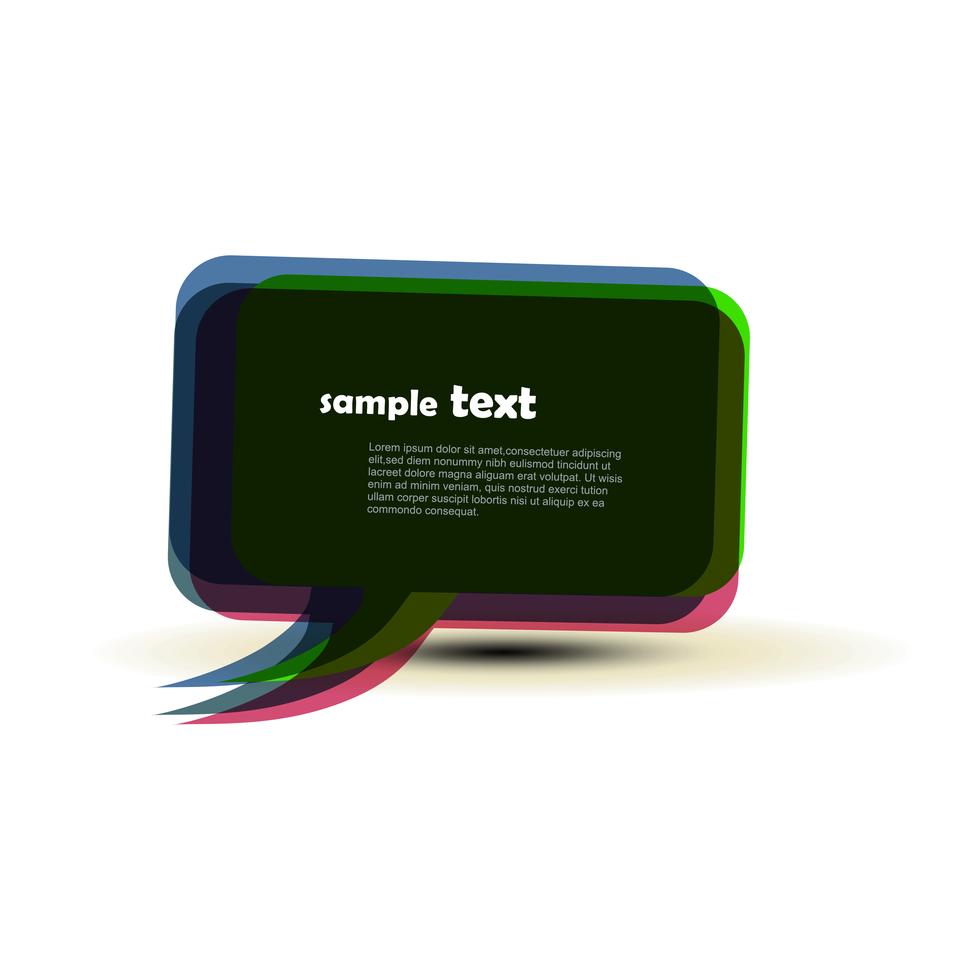 vector speech bubble 221856 Vector Art at Vecteezy