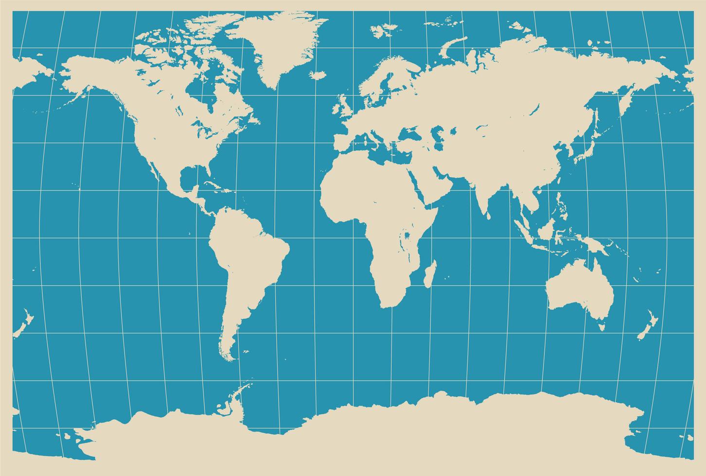 World Map Vector 226356 Vector Art at Vecteezy