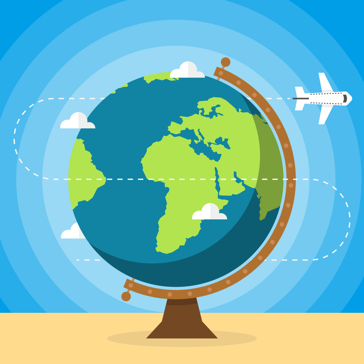 Cute Globe Vectors 226429 Vector Art at Vecteezy