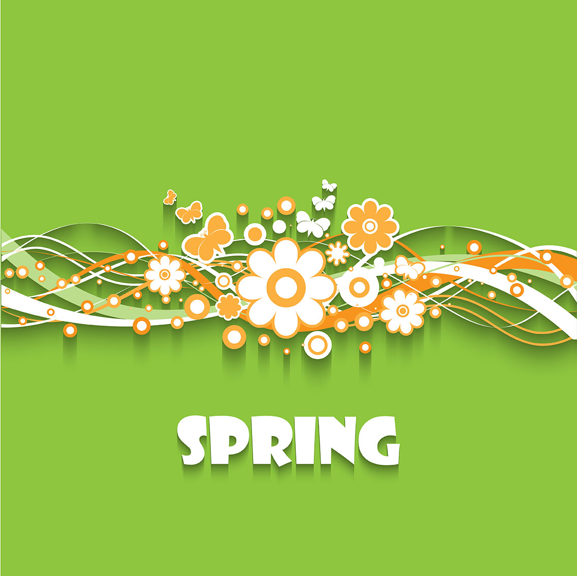 Spring background 234357 Vector Art at Vecteezy