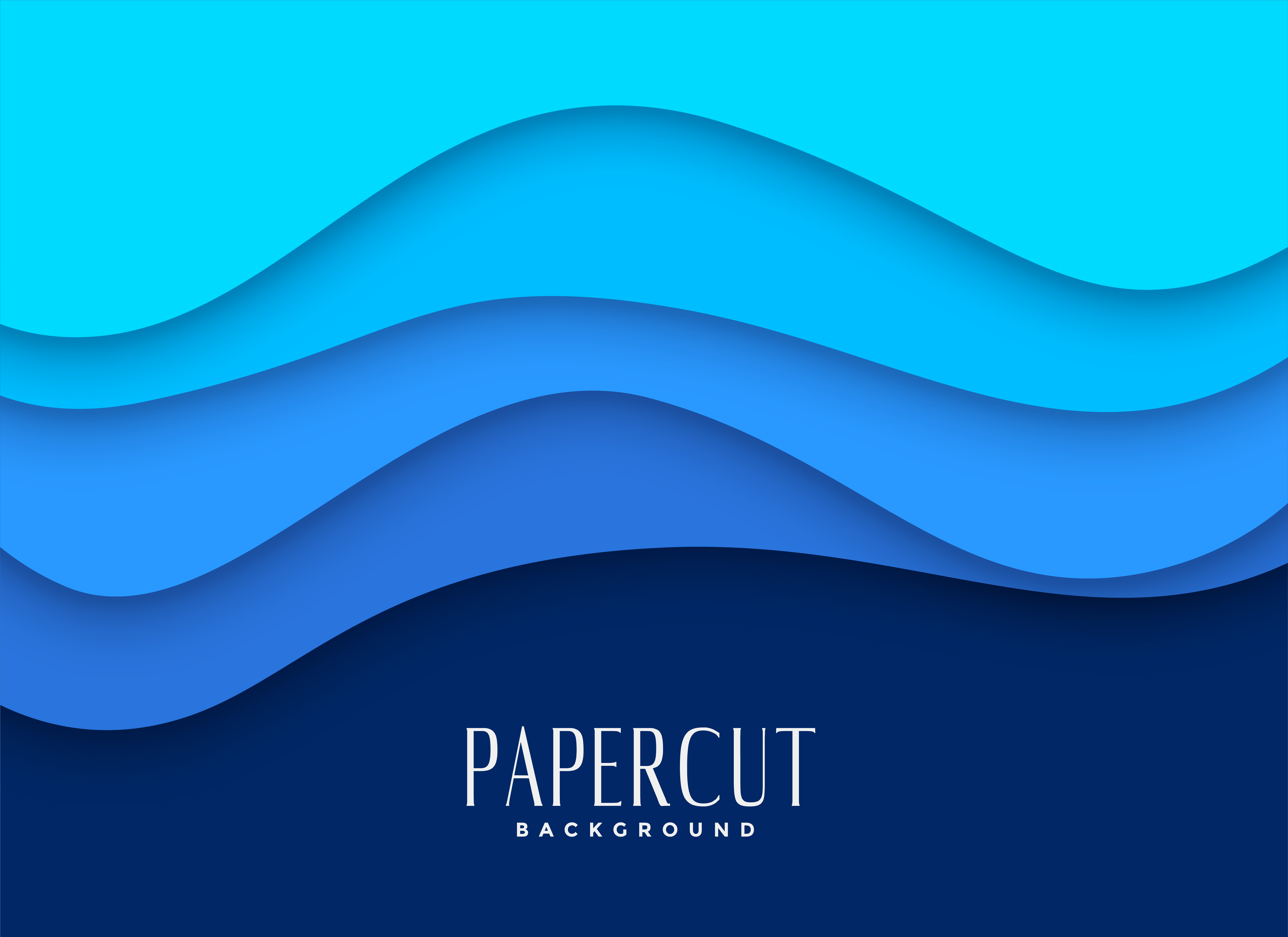 Stylish Blue Papercut Background Design Download Free Vector Art Stock Graphics And Images