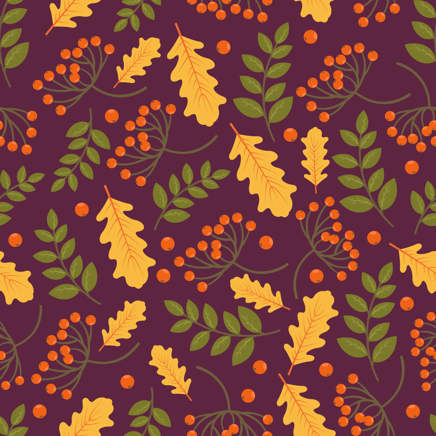 Fall Pattern 236049 Vector Art at Vecteezy