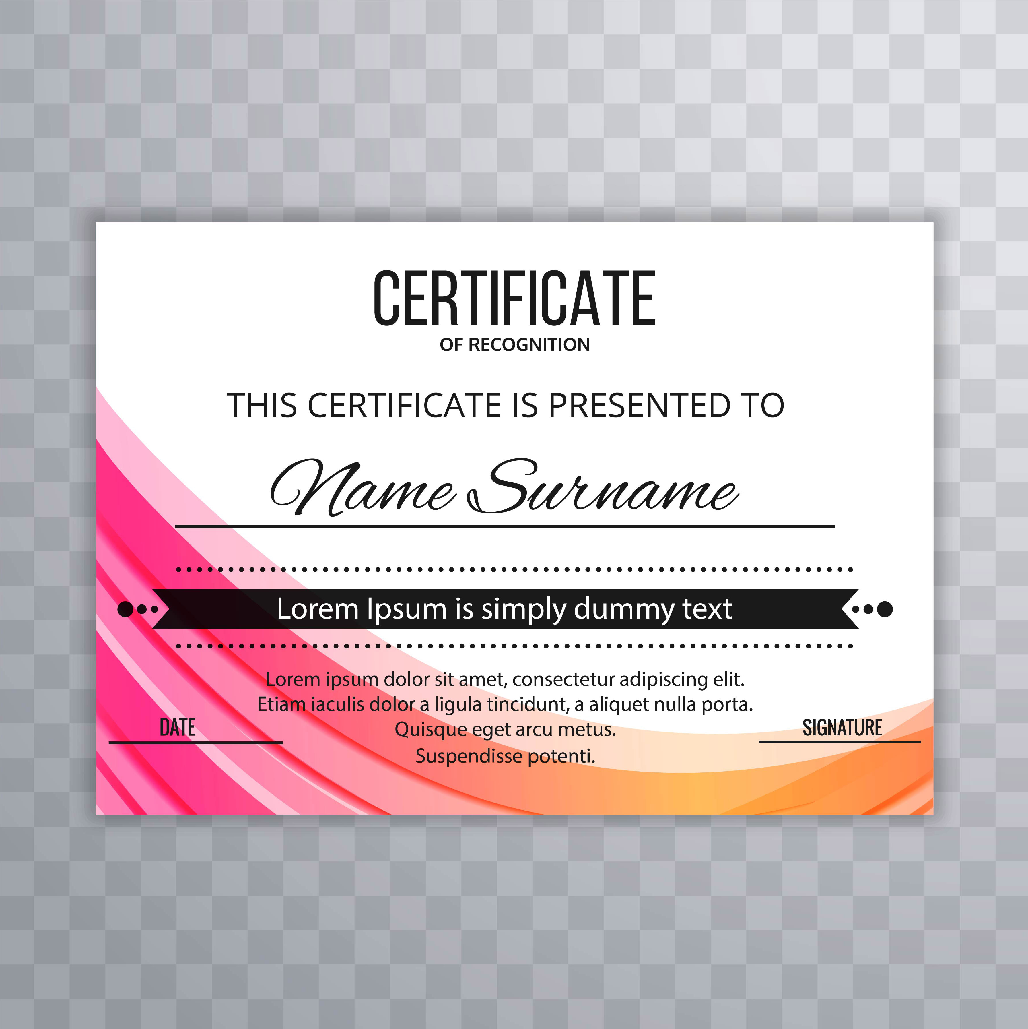 Modern wave certificate template background 237197 Vector Art at Vecteezy Modern wave certificate template background 237197 Vector Art at Vecteezy