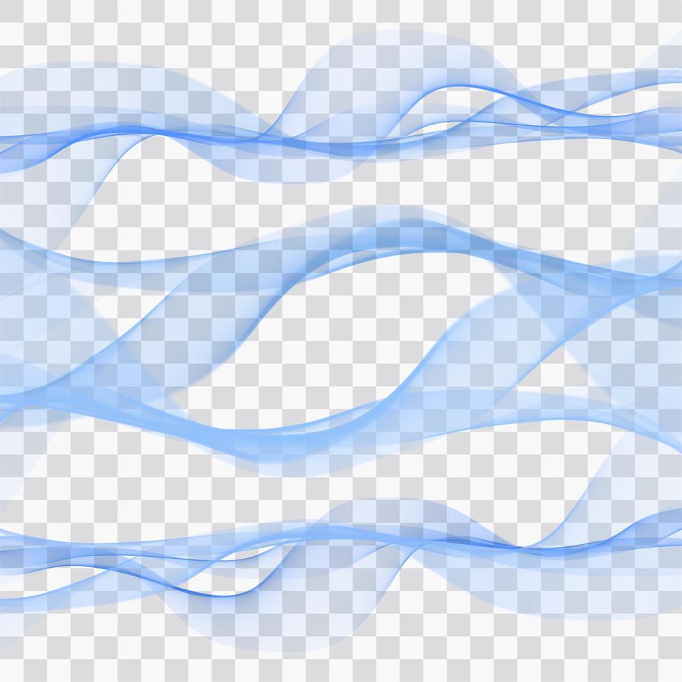 Abstract blue stylish wave set background 237251 Vector Art at Vecteezy