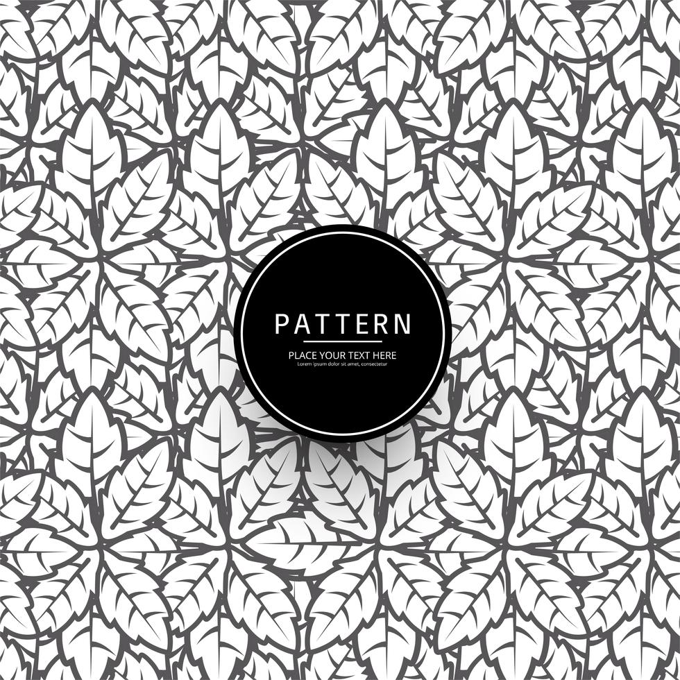 Abstract leaf pattern background illustration 237995 Vector Art at Vecteezy