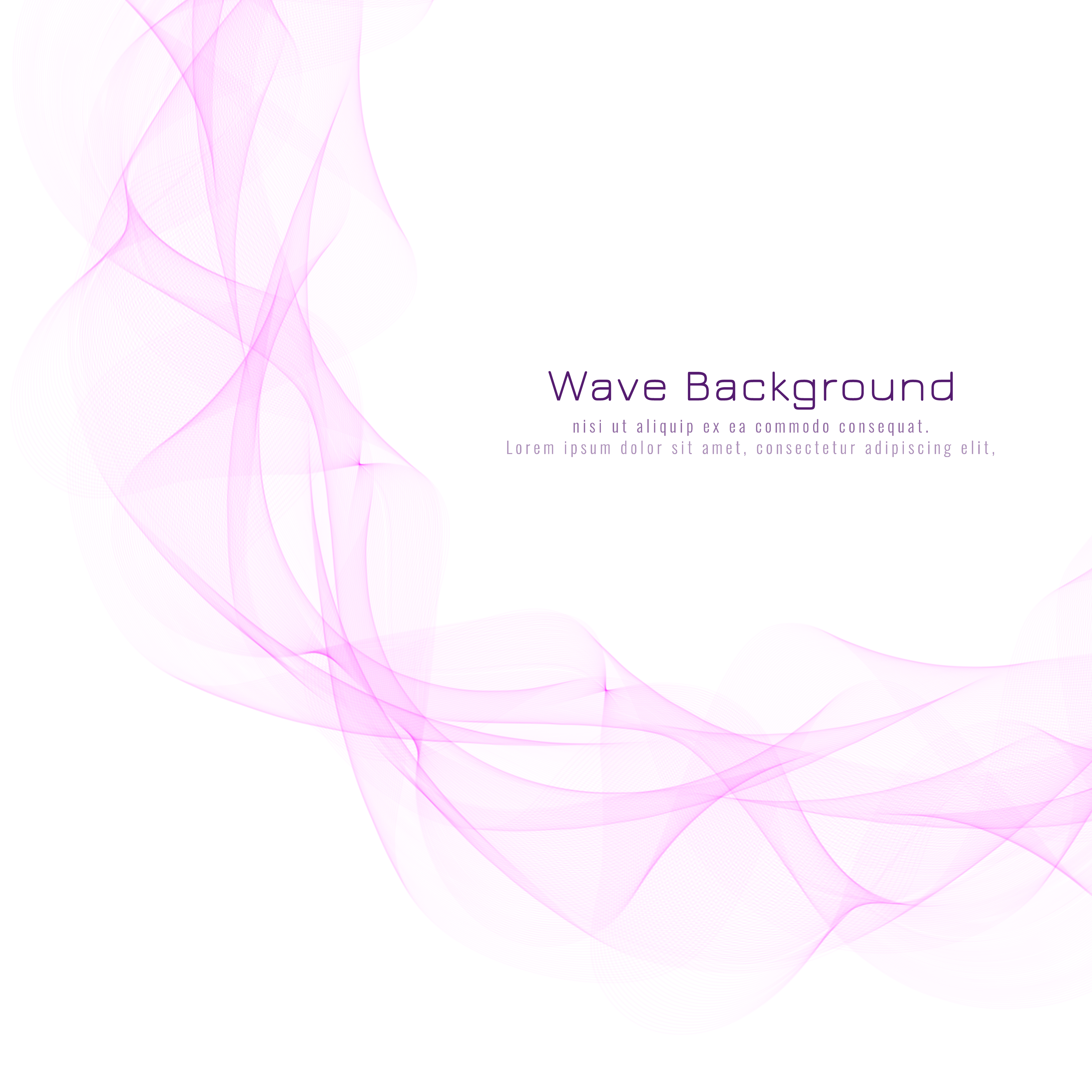 Abstract pink wavy modern background design 240805 Vector Art at Vecteezy