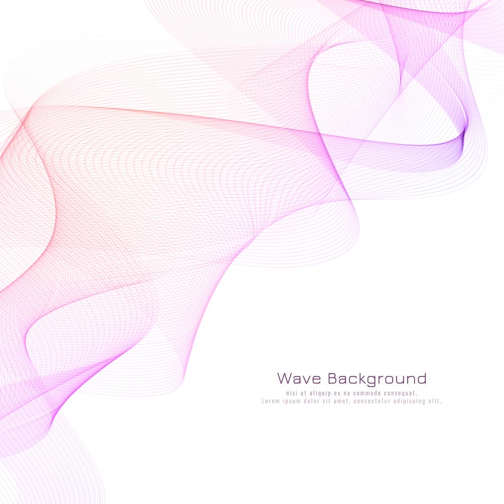 Abstract elegant pink wave design background 240826 Vector Art at Vecteezy