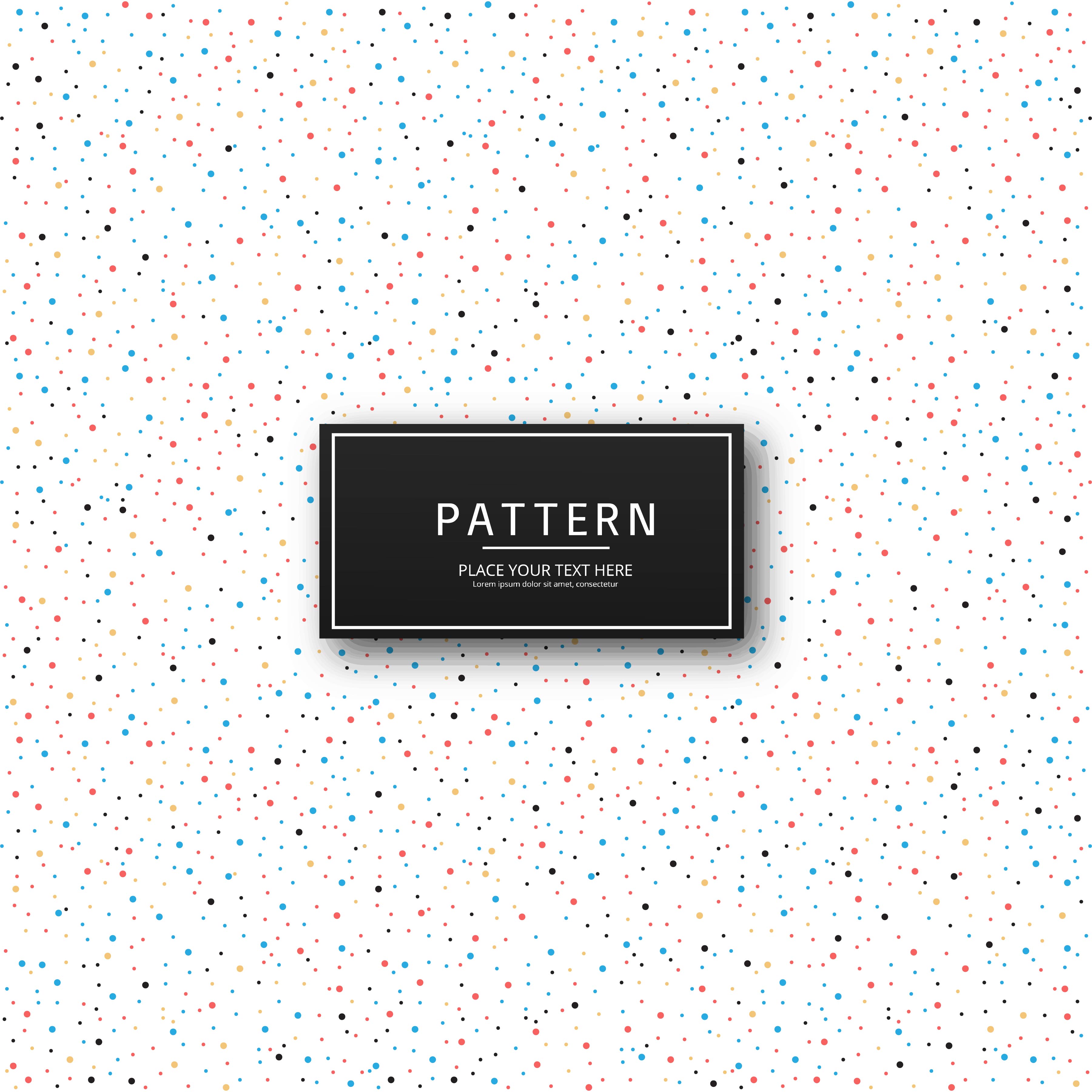 Beautiful Colorful Dots Pattern Design Vector 241332 Vector Art At Vecteezy