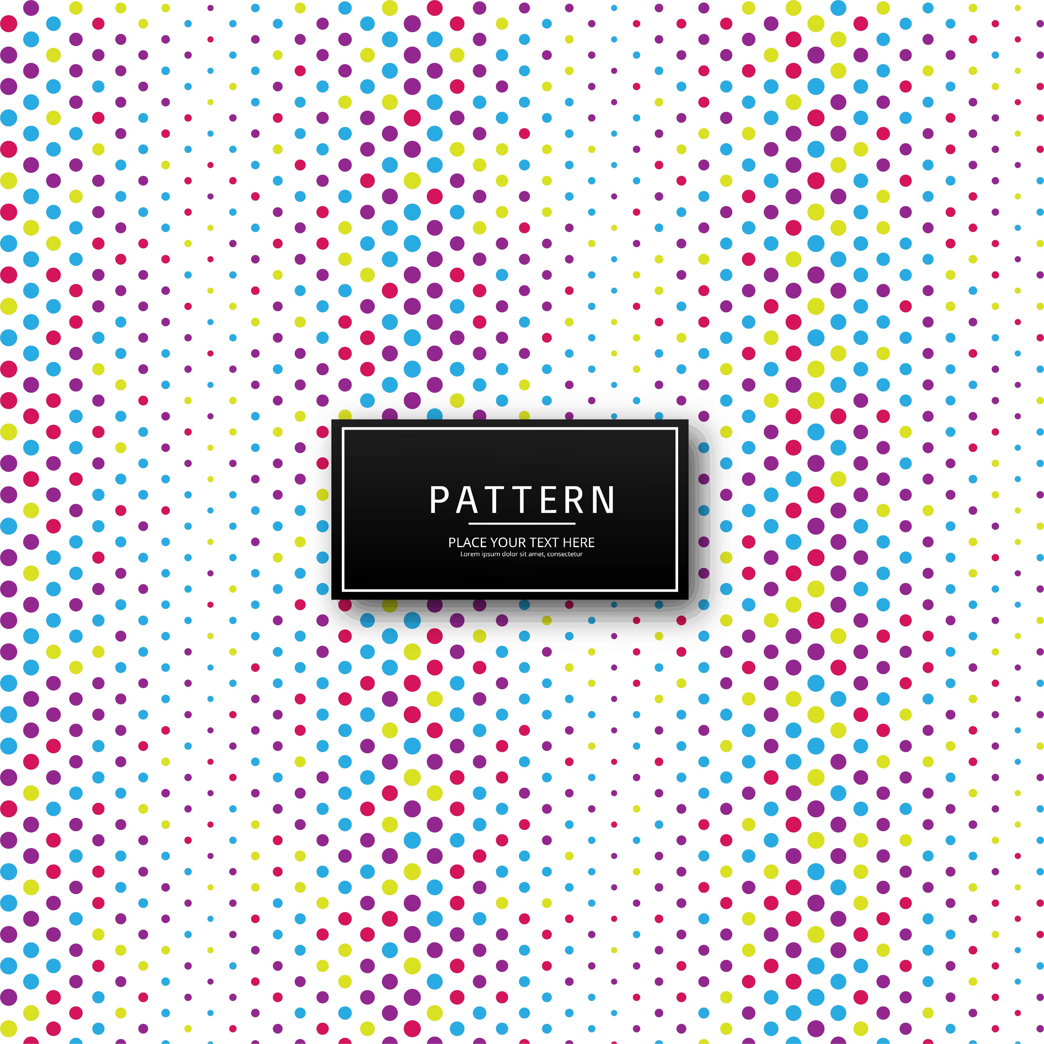 Abstract Colorful Dotted Pattern Background 241407 Vector Art At Vecteezy