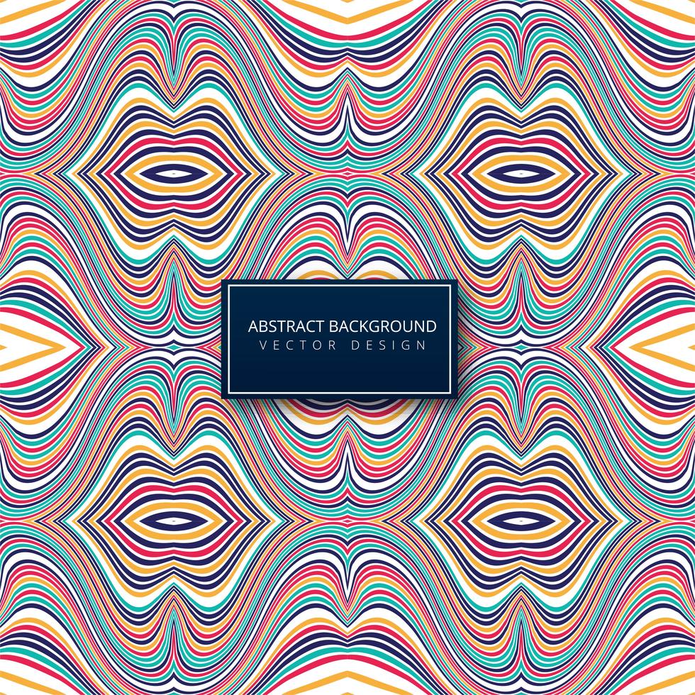 Abstract colorful stylish lines wave background 241443 Vector Art at ...