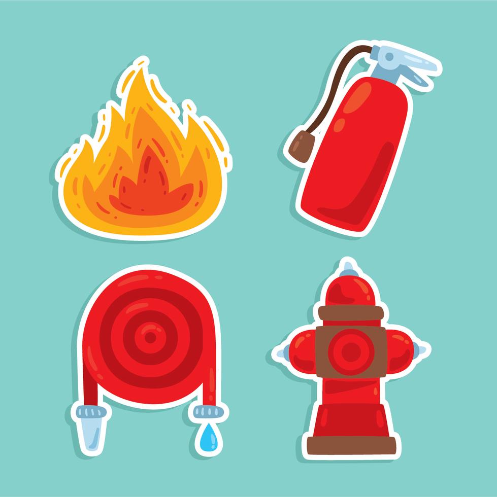 Firefighter Element Vector 242477 Vector Art at Vecteezy