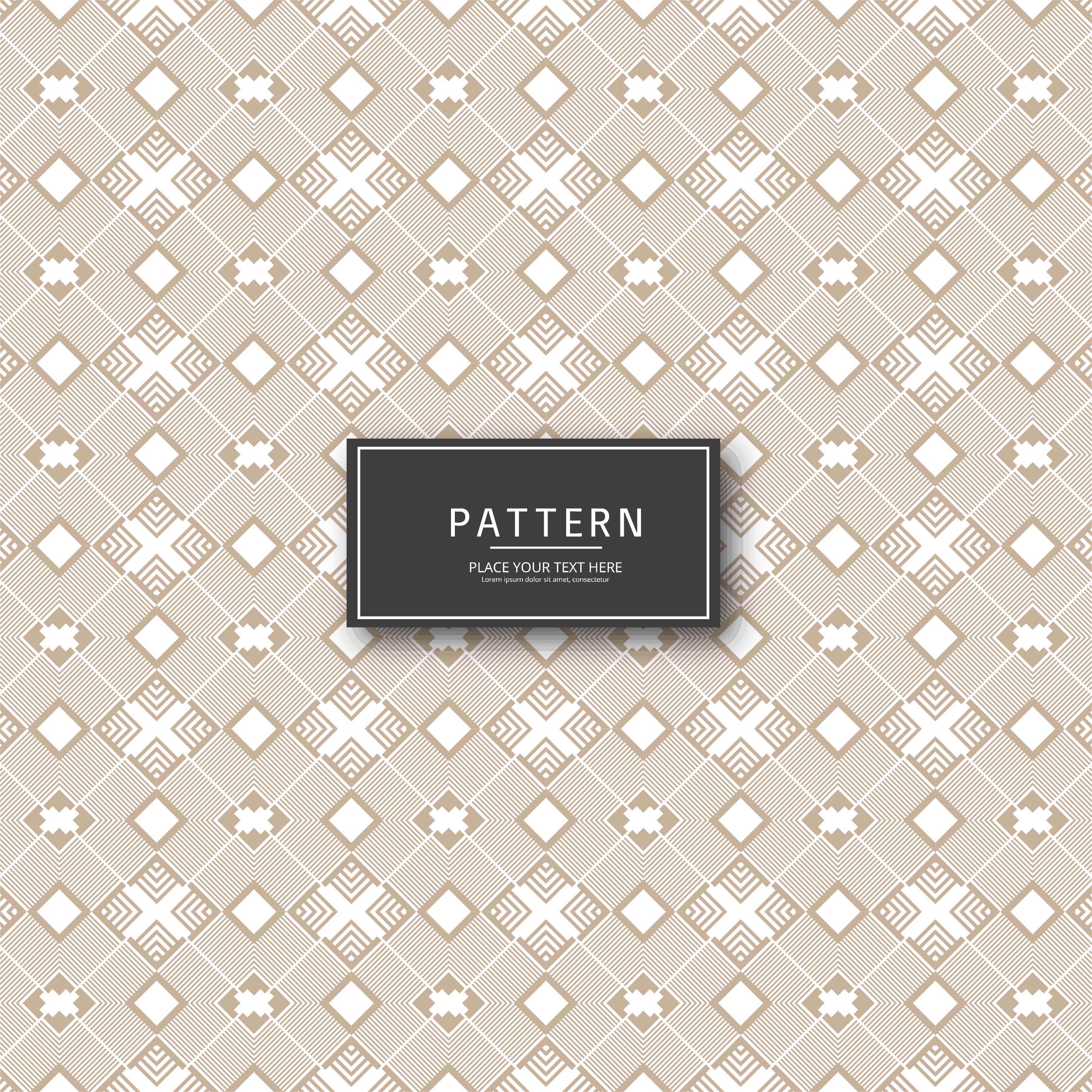 Elegant abstract geometric Seamless pattern design illustration 243644 ...