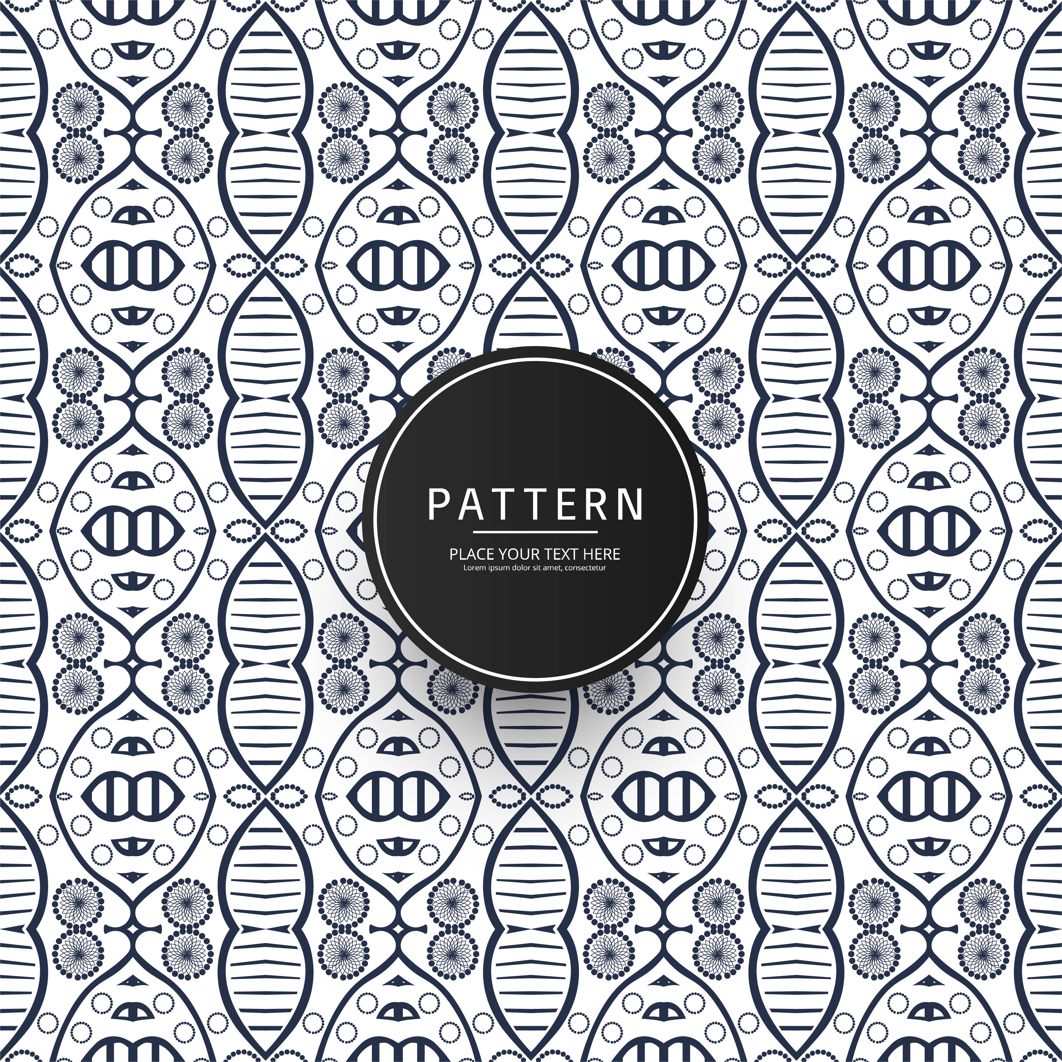 Seamless Pattern Of Intersecting Geometric Background 243779 Vector Art