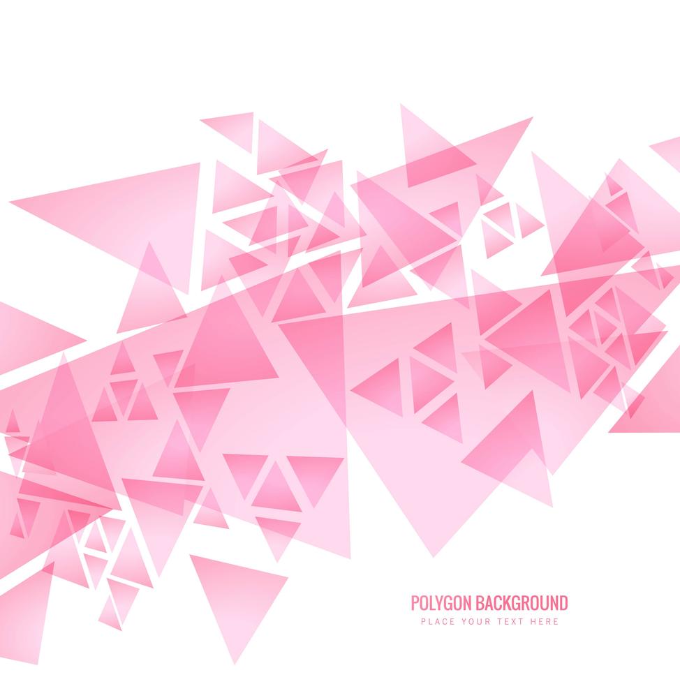 Modern pink polygonal background 245179 Vector Art at Vecteezy