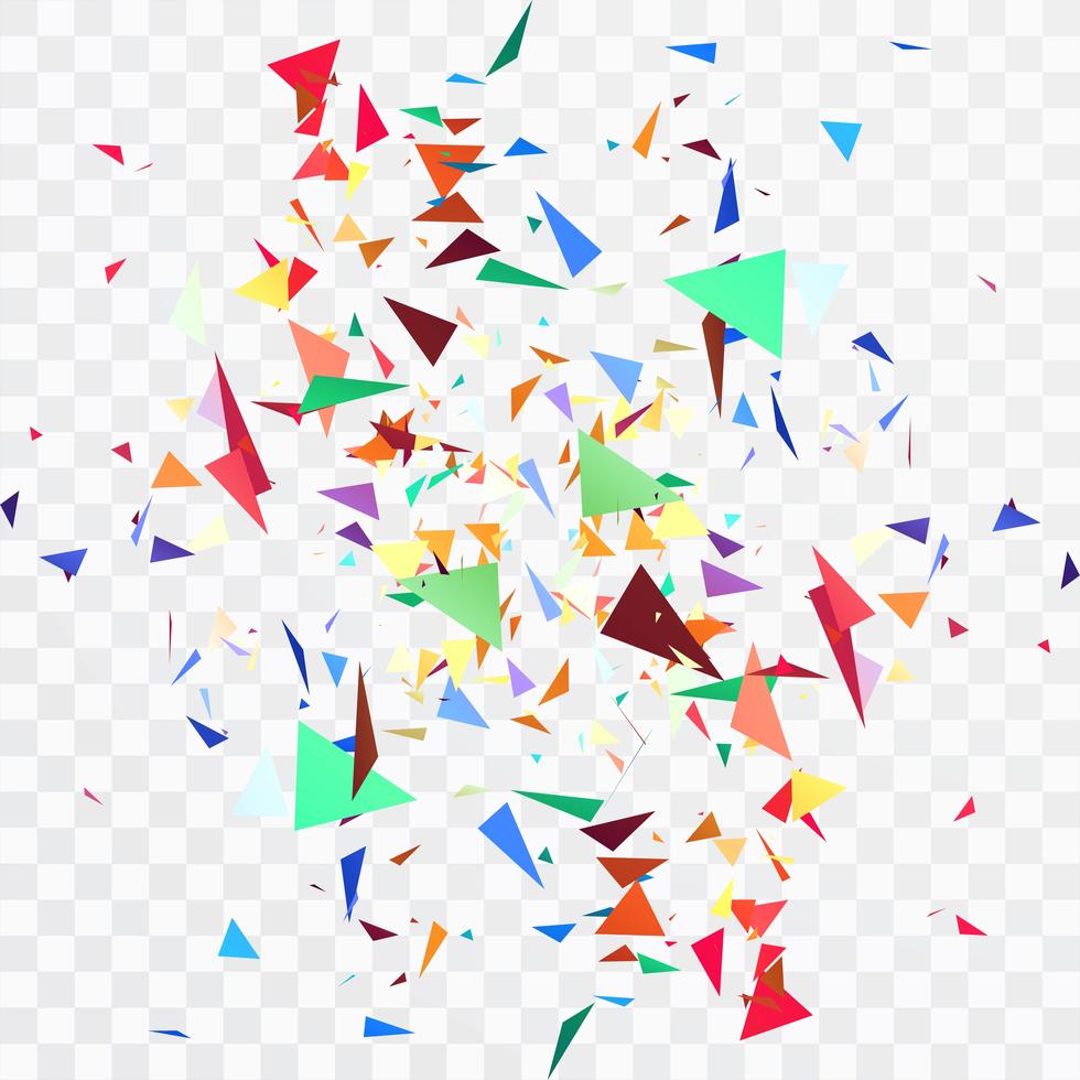 Beautiful colorful confetti transparent background 245190 Vector Art at Vecteezy